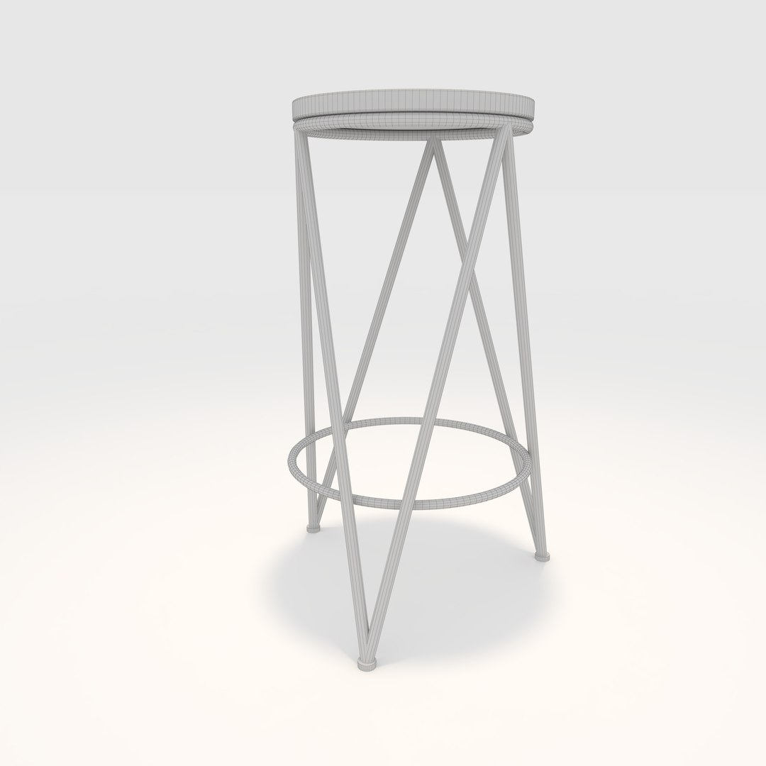 Bar Stool 3 3D - TurboSquid 2297658