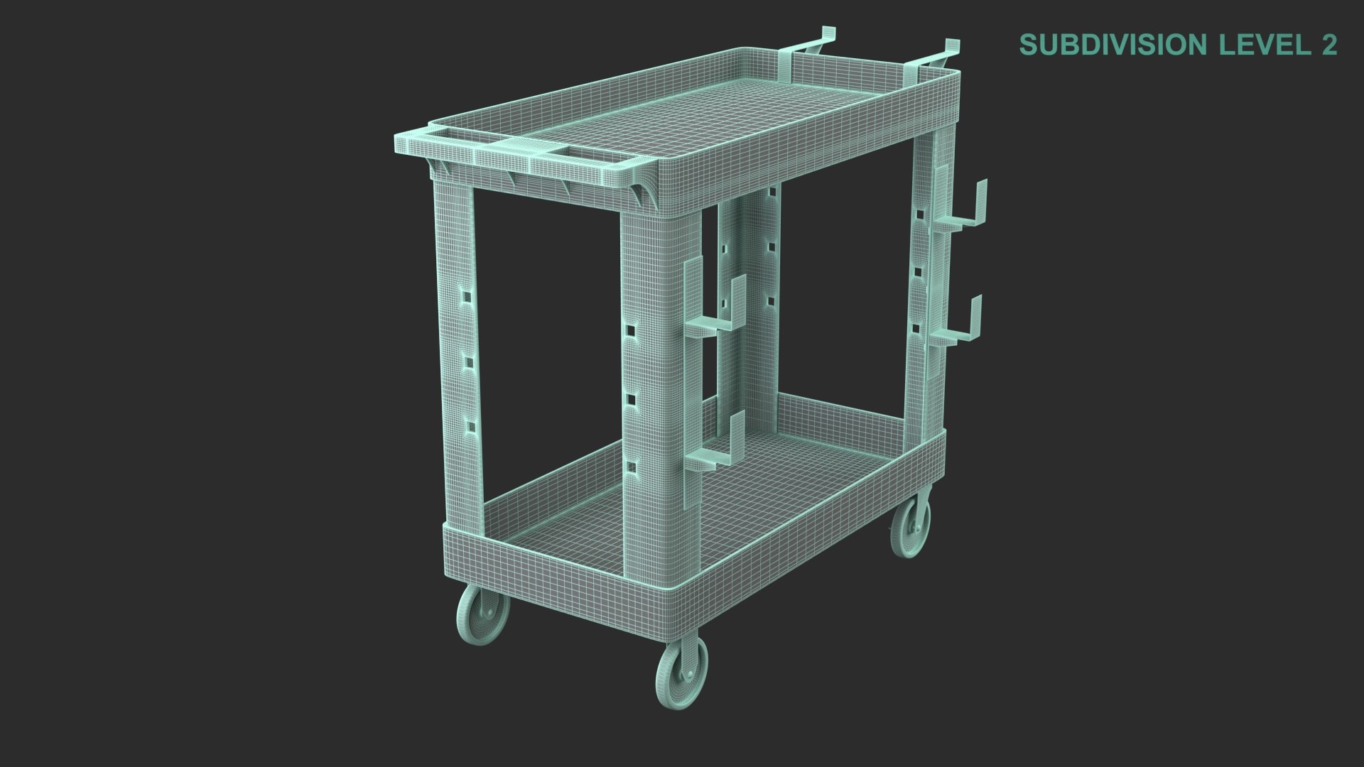 Heavy Duty Cart 3D Model - TurboSquid 1835976