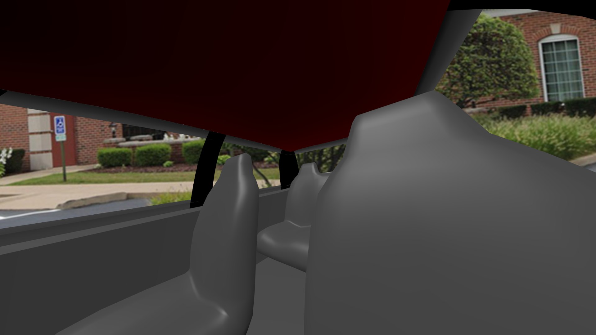 3D Popo Red Car - TurboSquid 1572297