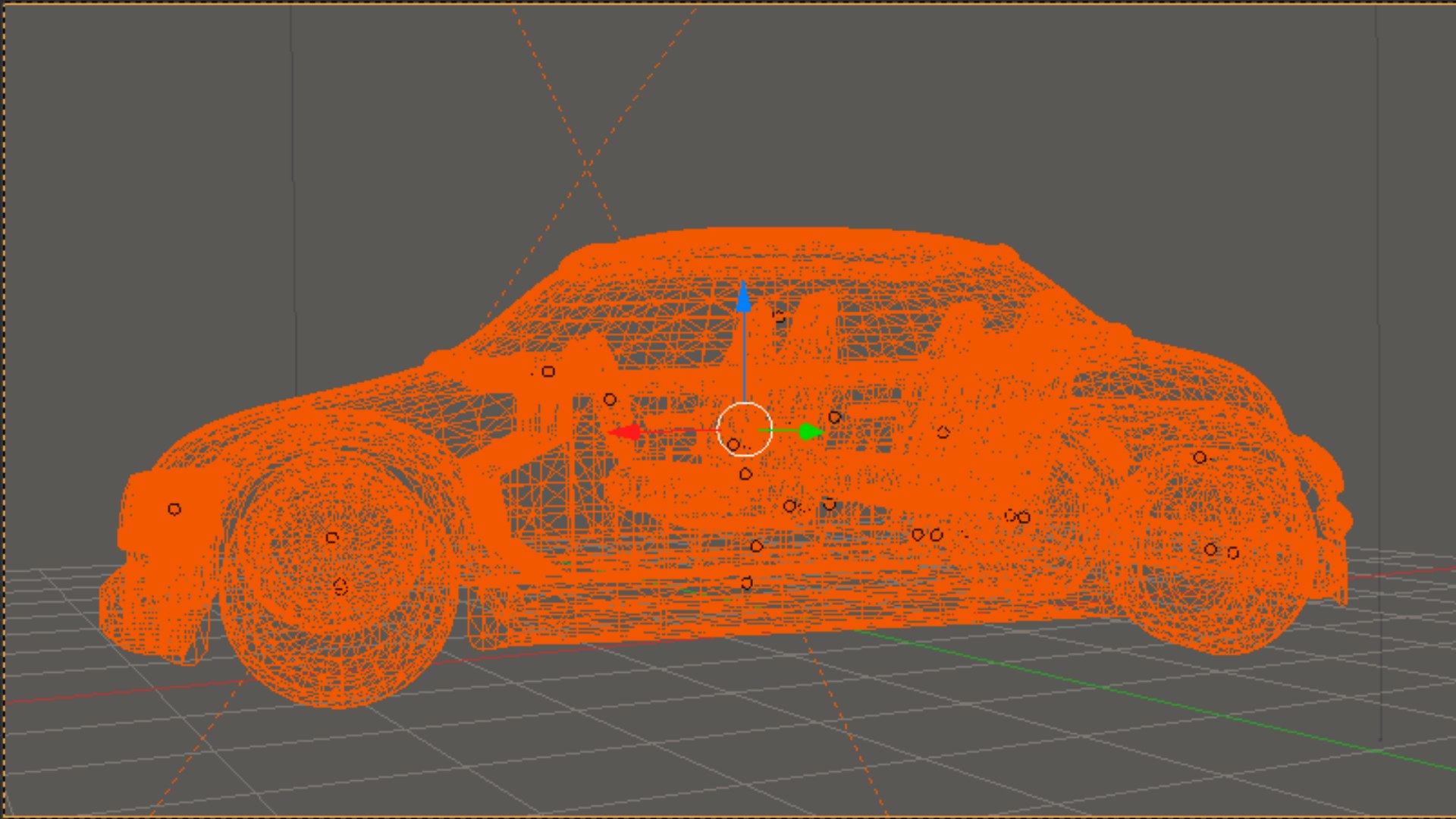 3D Popo Red Car - TurboSquid 1572297