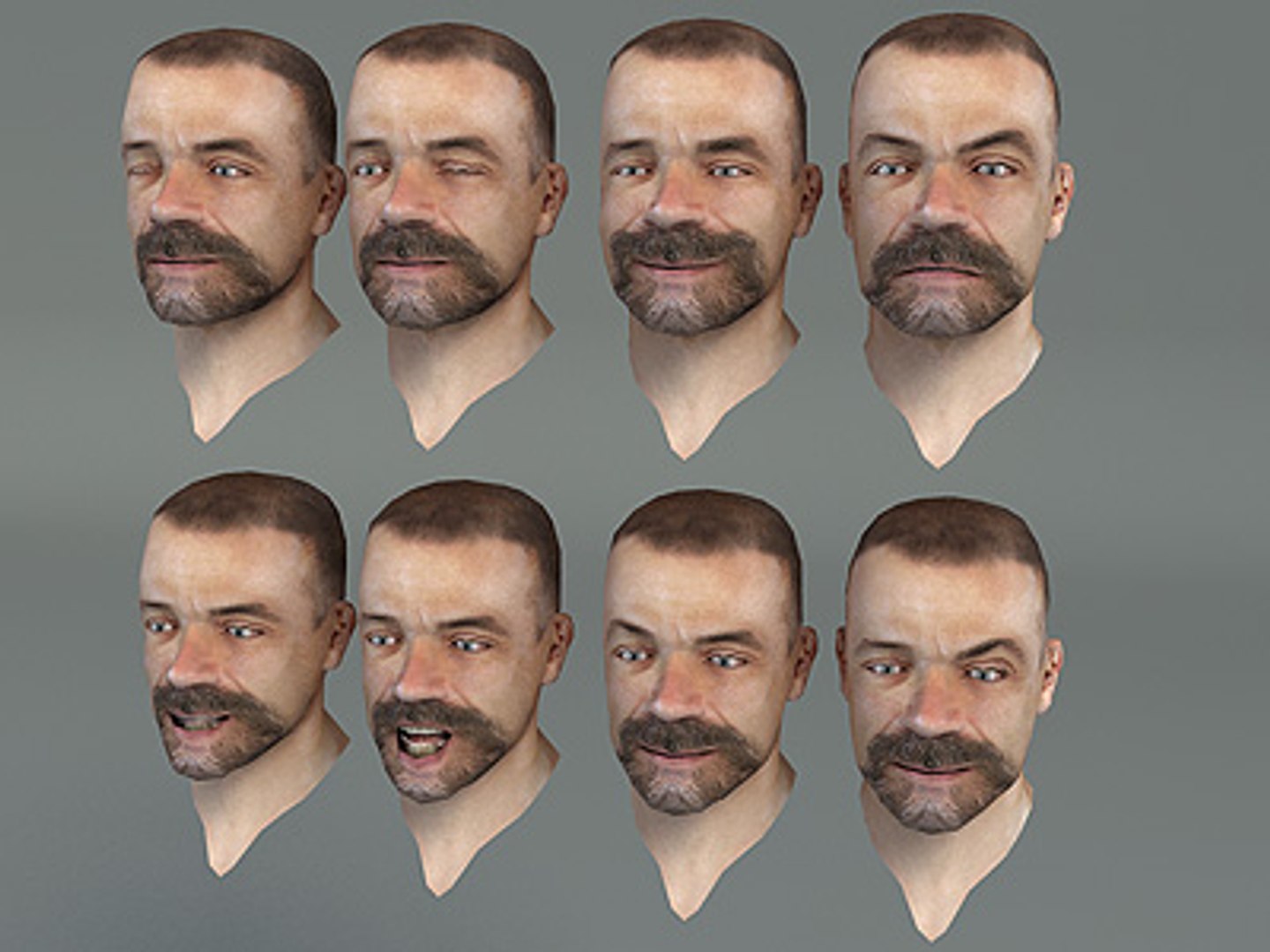 Head Games Simulation 3d Model