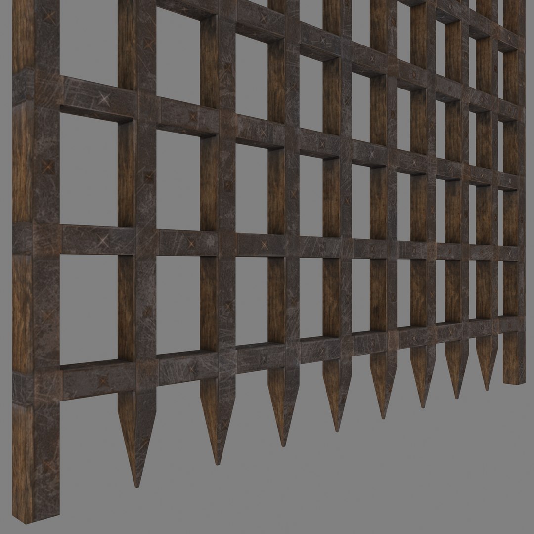Portcullis 3D - TurboSquid 2009065