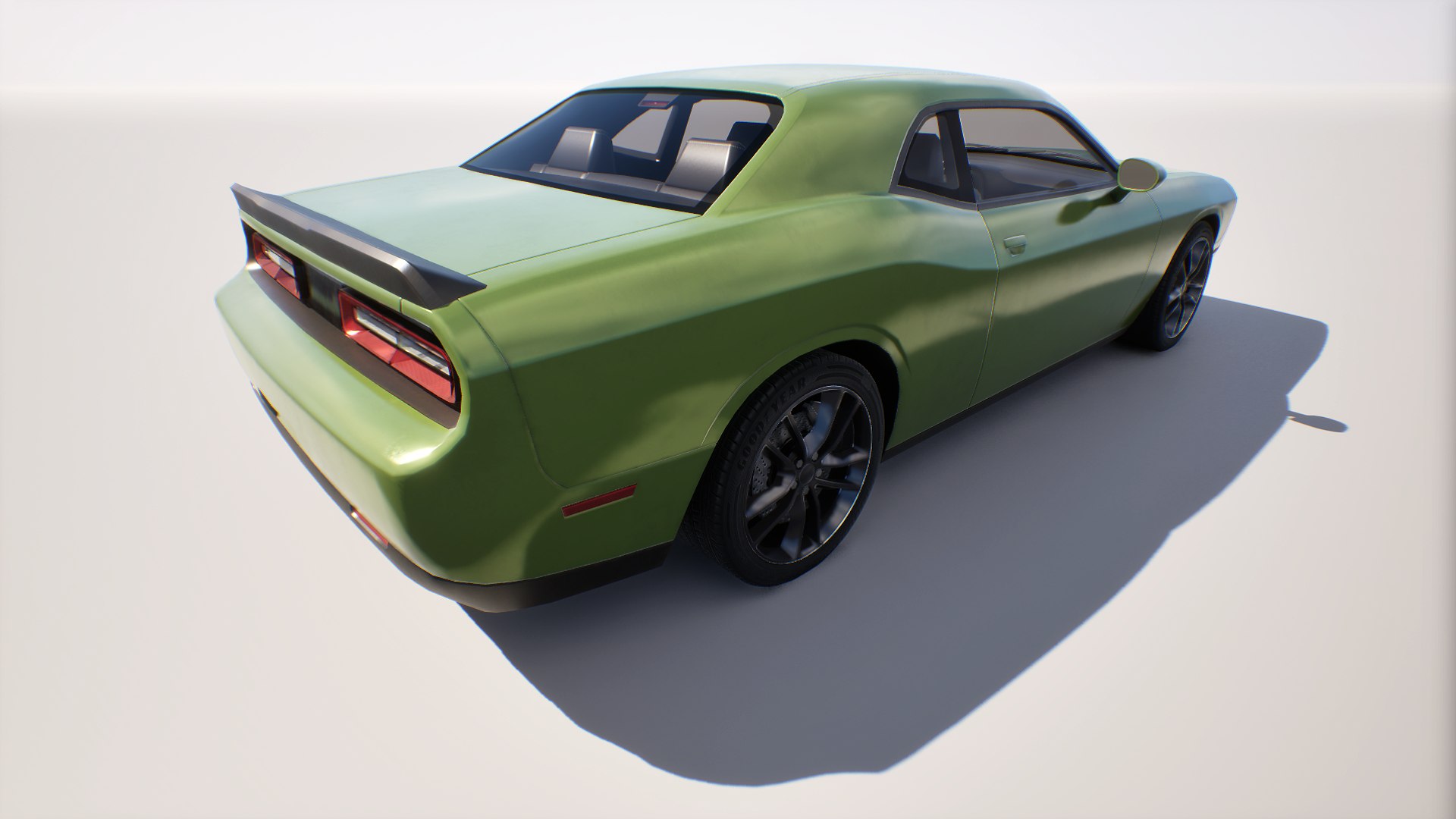 3D Muscle Car 2 - Game Ready Vehicle - TurboSquid 2399945