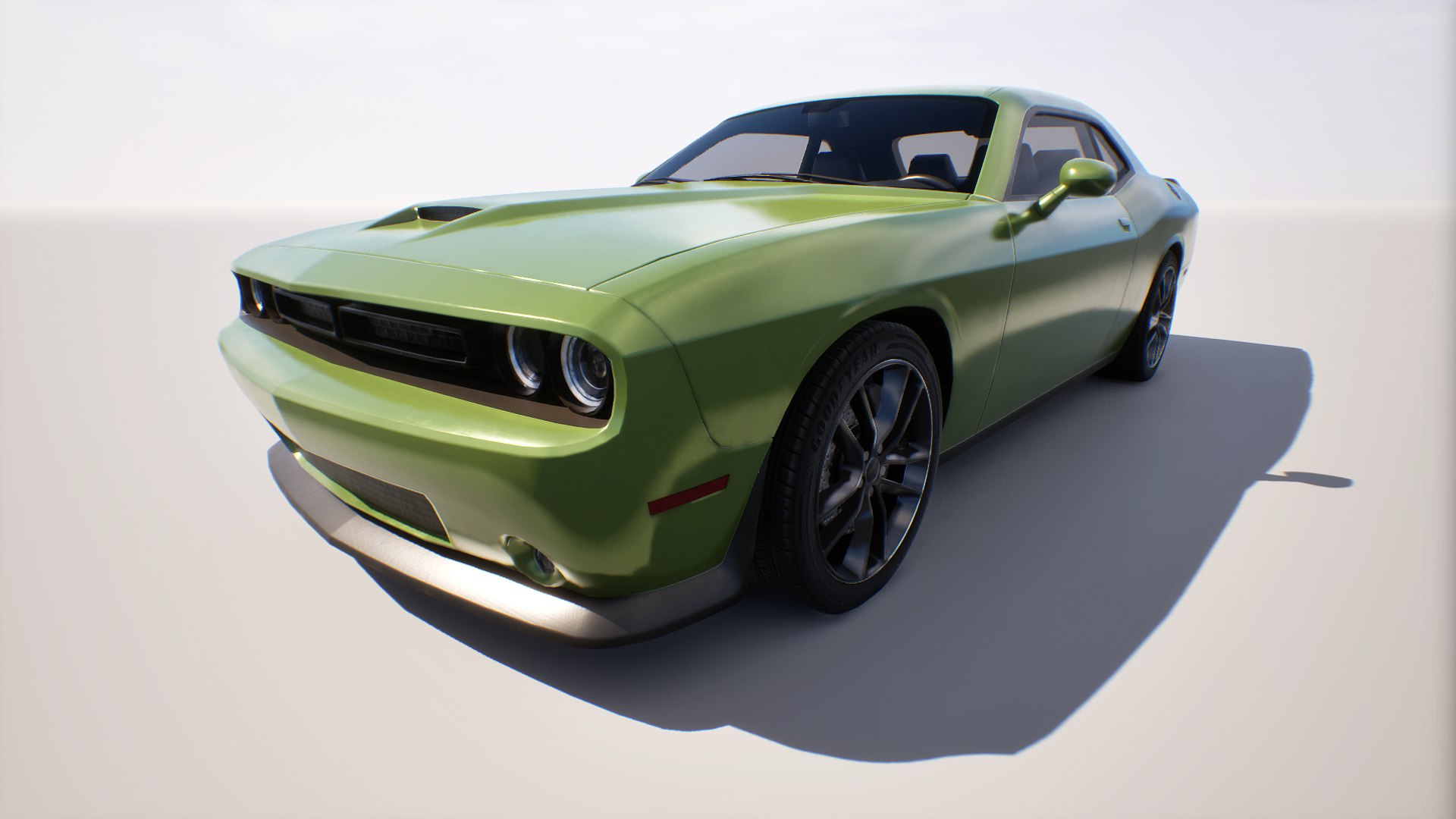 3D Muscle Car 2 - Game Ready Vehicle - TurboSquid 2399945