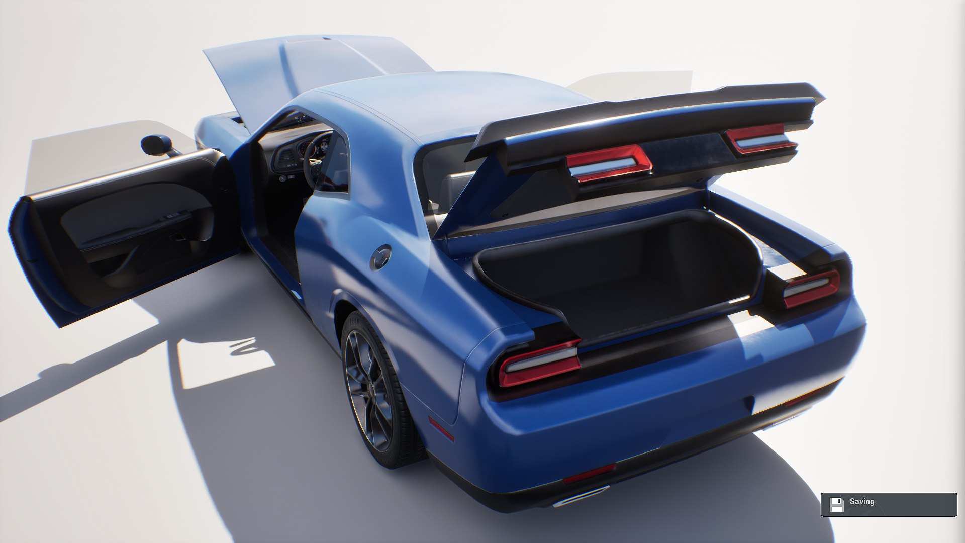 3D Muscle Car 2 - Game Ready Vehicle - TurboSquid 2399945