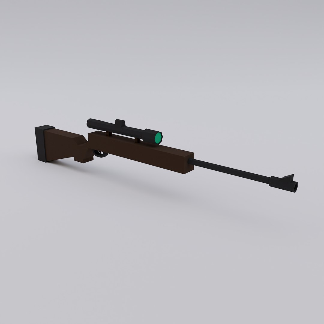 3D STEYR SSG69 Sniper Rifle Gun Model - TurboSquid 1991684
