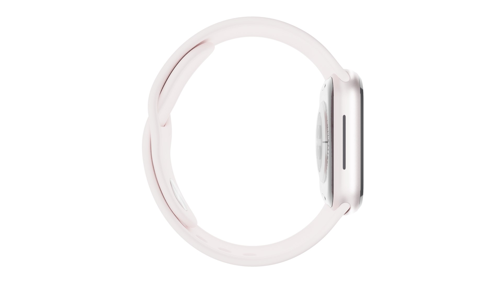 3D Model Apple Watch Series 9 Sport Band Pink Color - TurboSquid 2139386