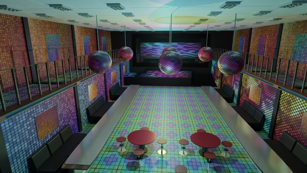 modelo 3d Interior de discoteca - TurboSquid 2178826