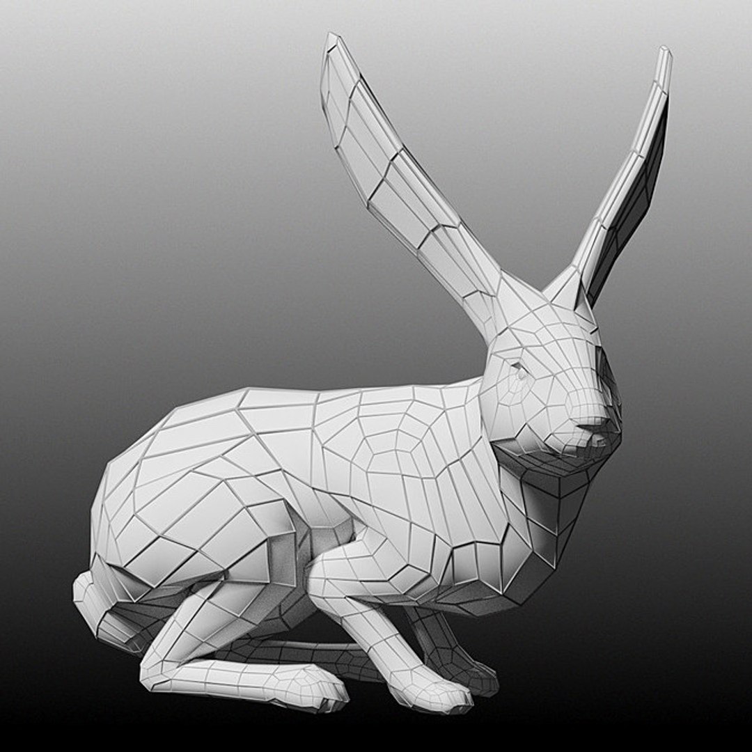 Realtime Hare 3D - TurboSquid 1593281