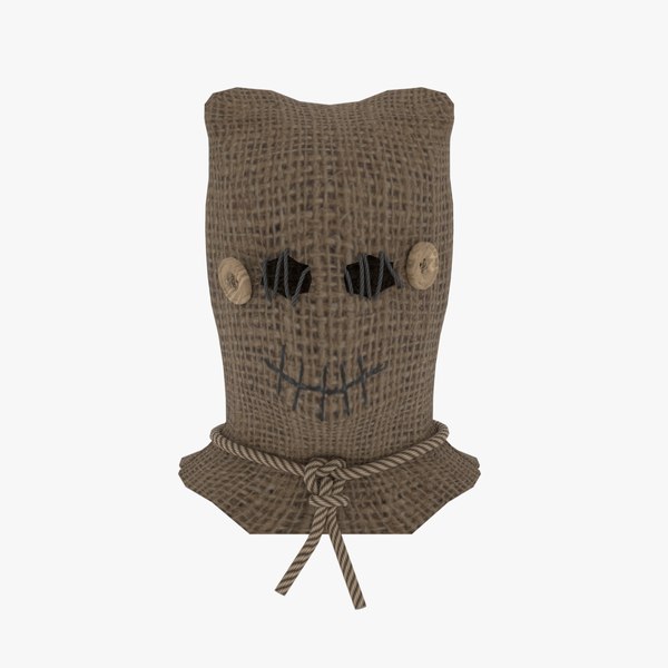 modelo 3d Máscara de saco espeluznante - TurboSquid 2219949