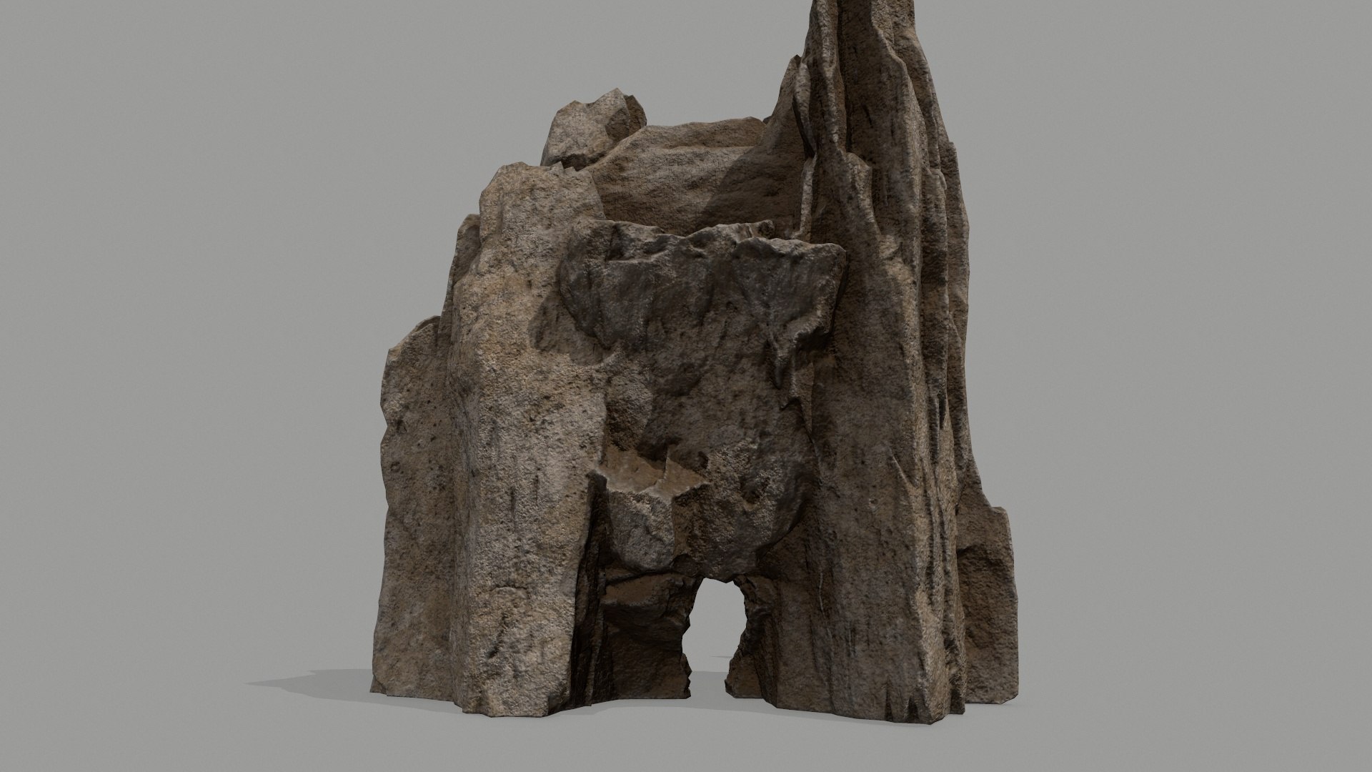 Rock Gate 3D - TurboSquid 2152032