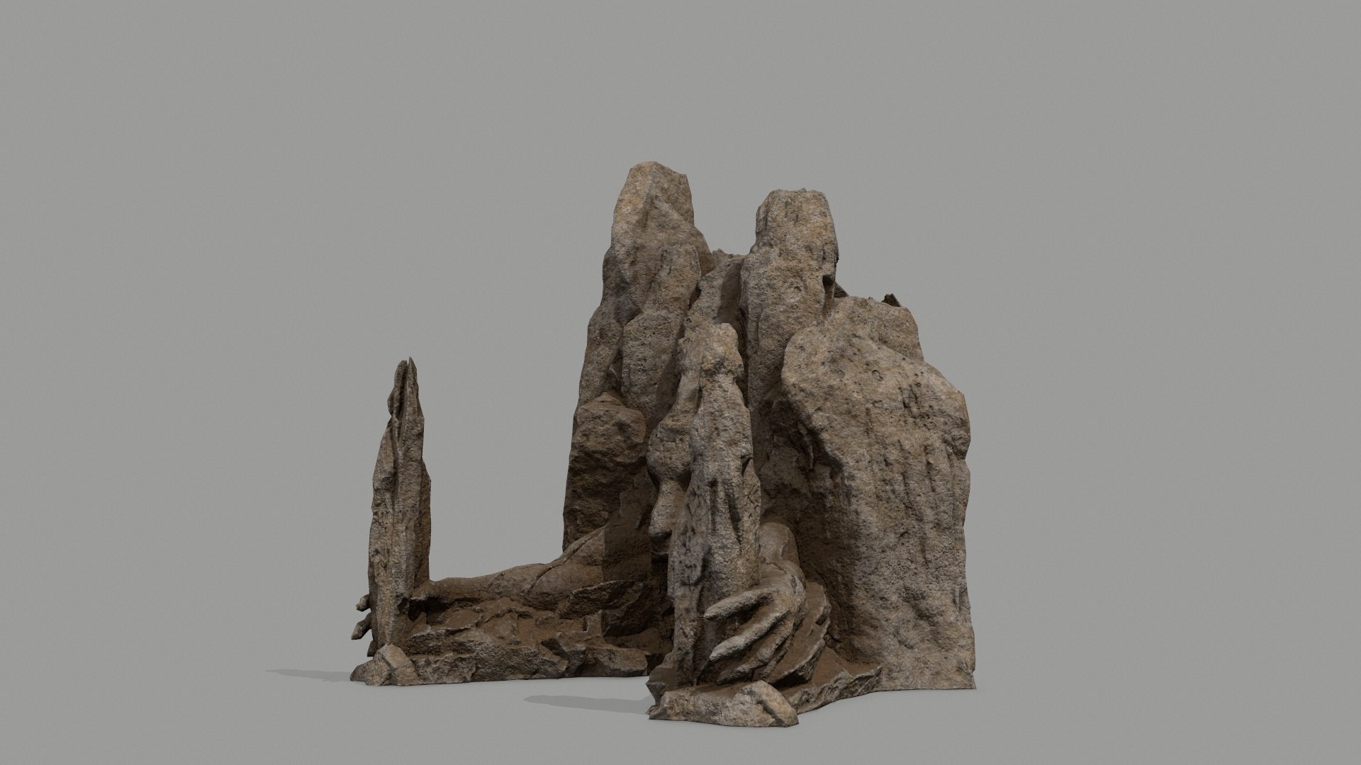 Rock Gate 3D - TurboSquid 2152032