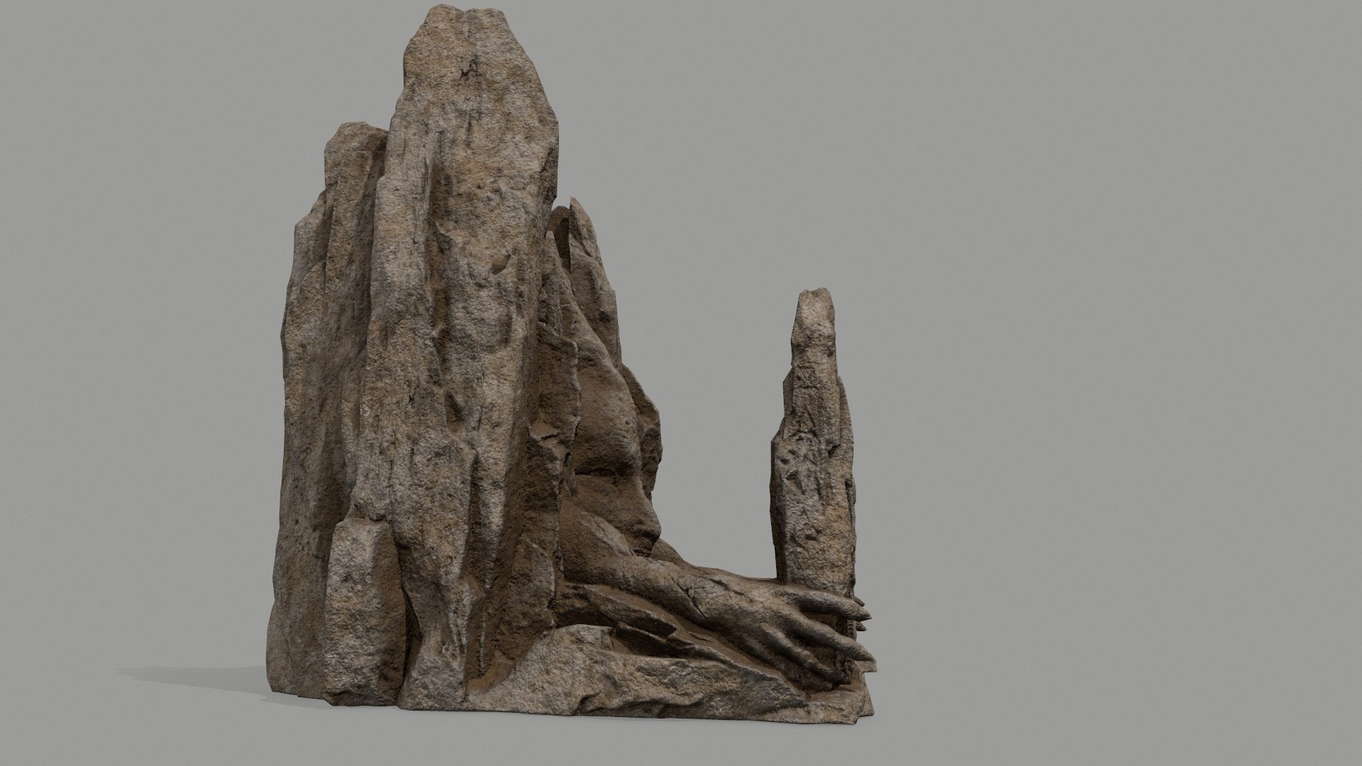 Rock Gate 3D - TurboSquid 2152032
