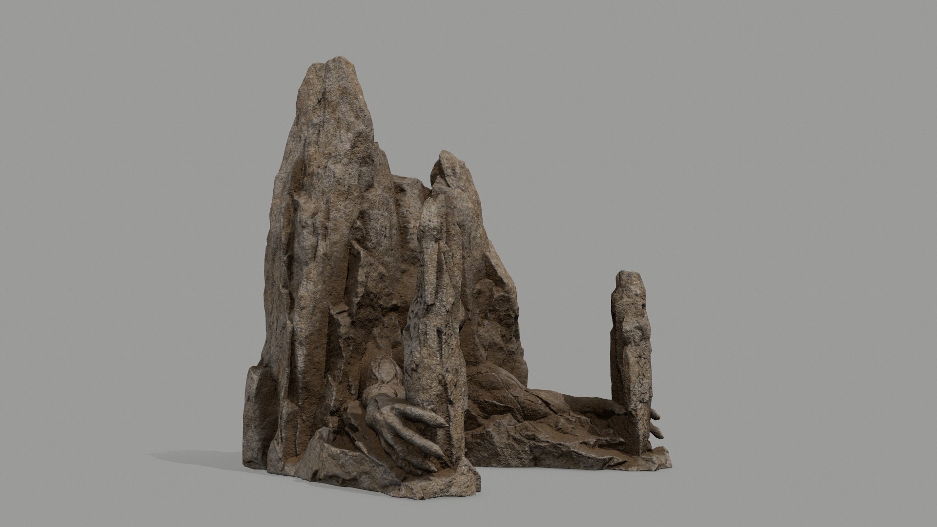 Rock Gate 3D - TurboSquid 2152032