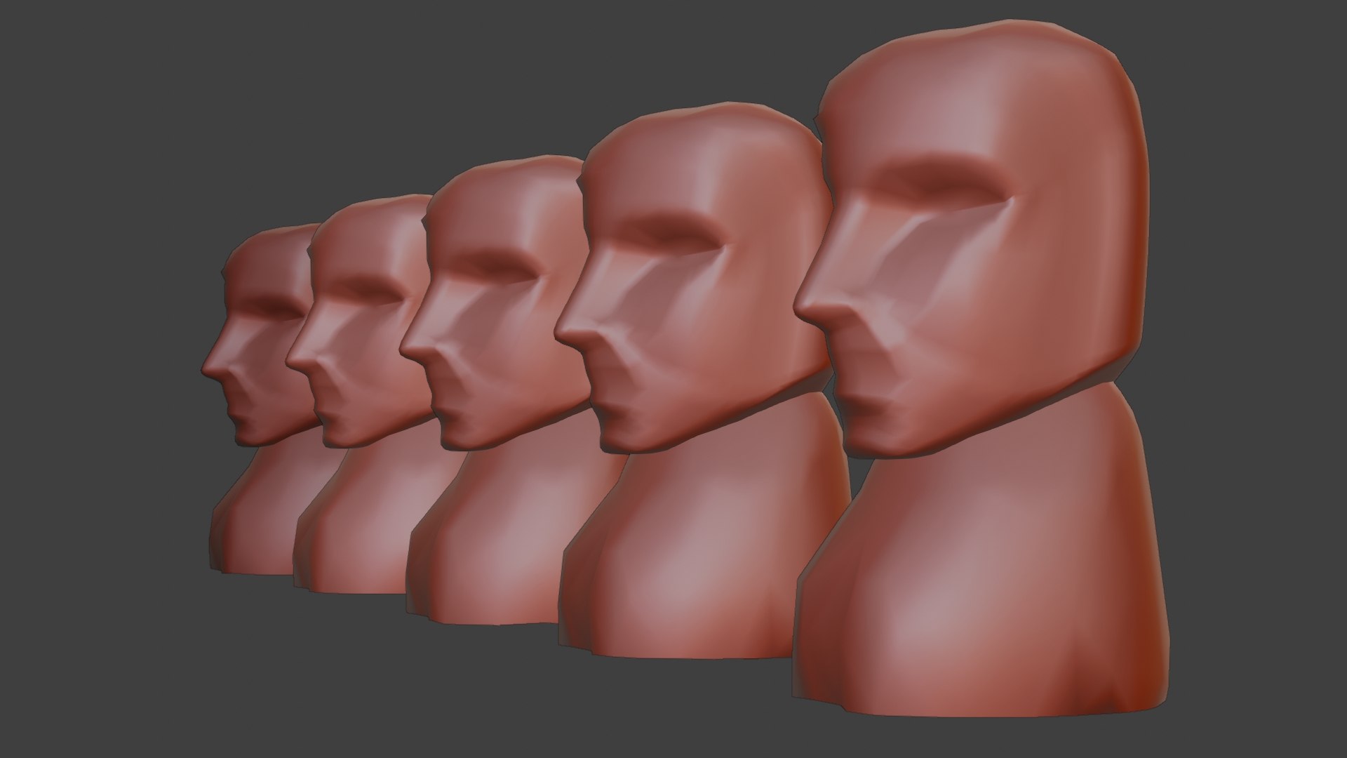 3D model Stone head model - TurboSquid 1883036