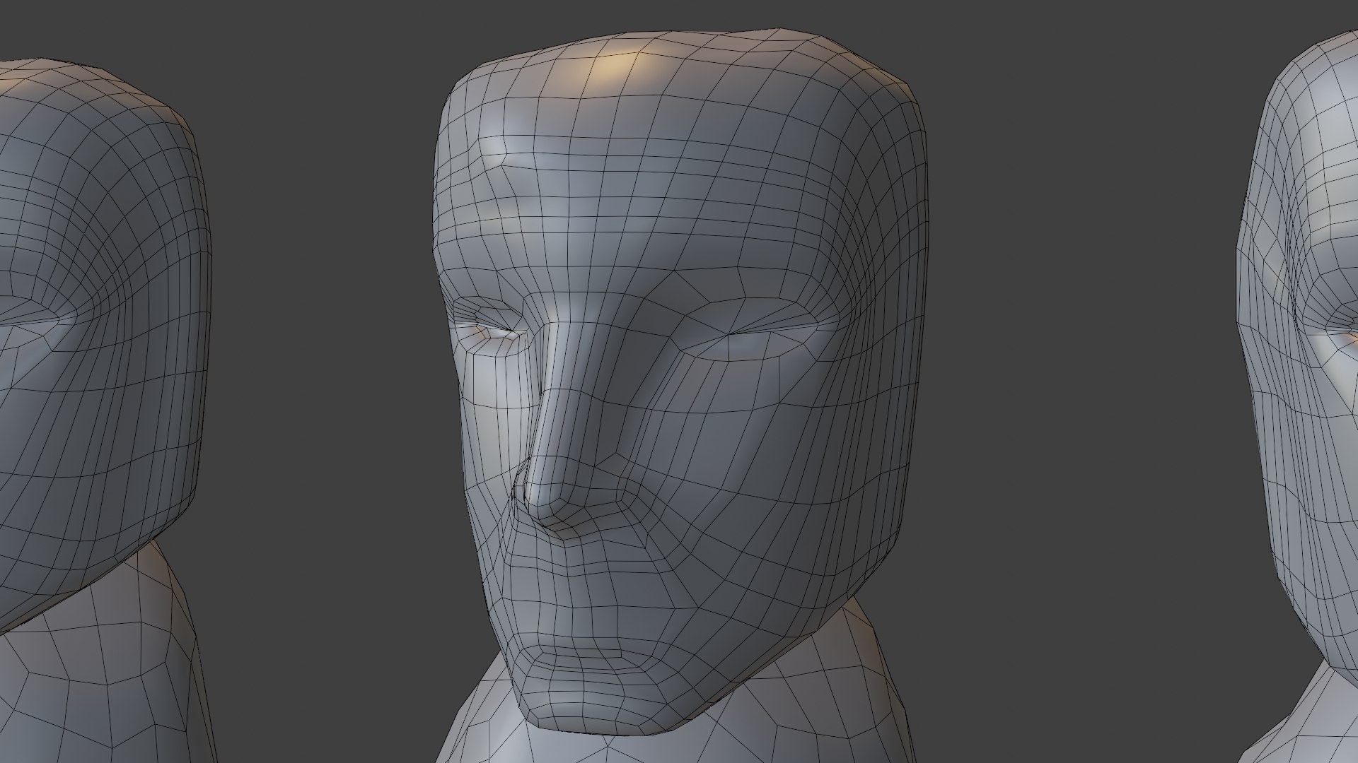 3D Model Stone Head Model - TurboSquid 1883036