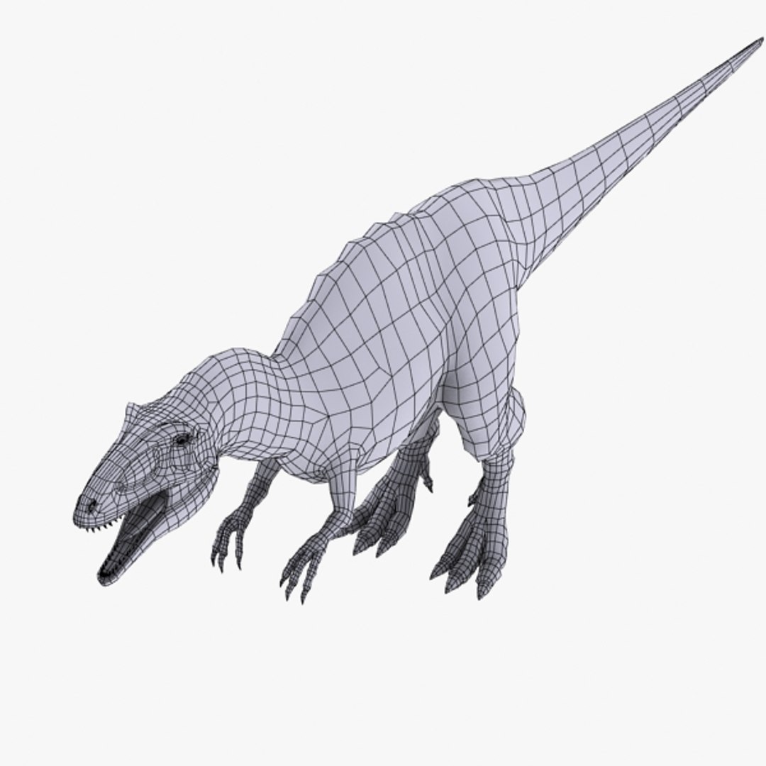 3d Max Acrocanthosaurus