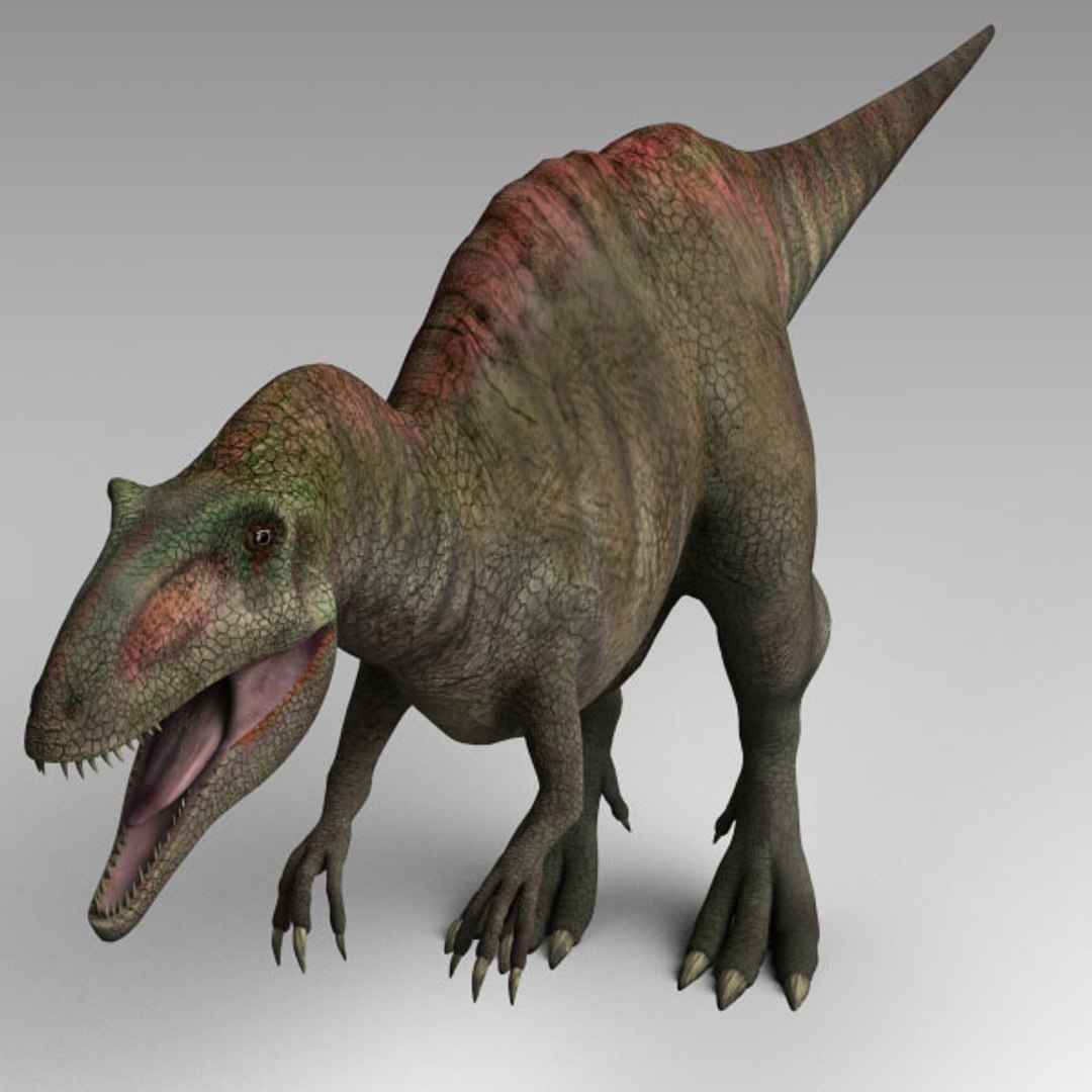3d Max Acrocanthosaurus