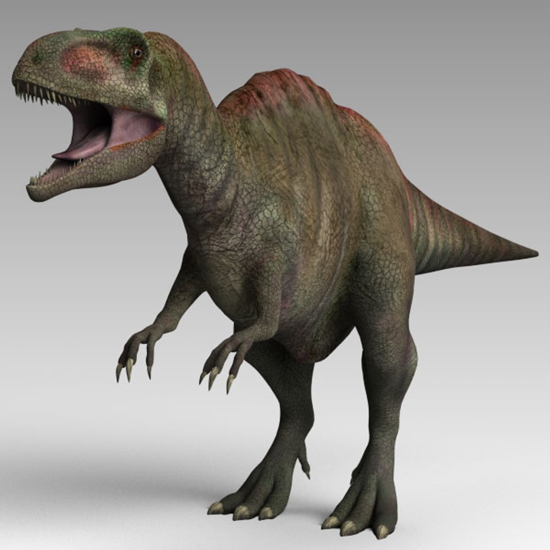 3d Max Acrocanthosaurus