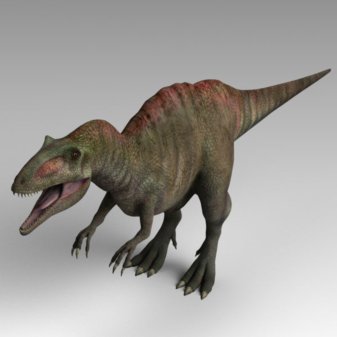 3d Max Acrocanthosaurus