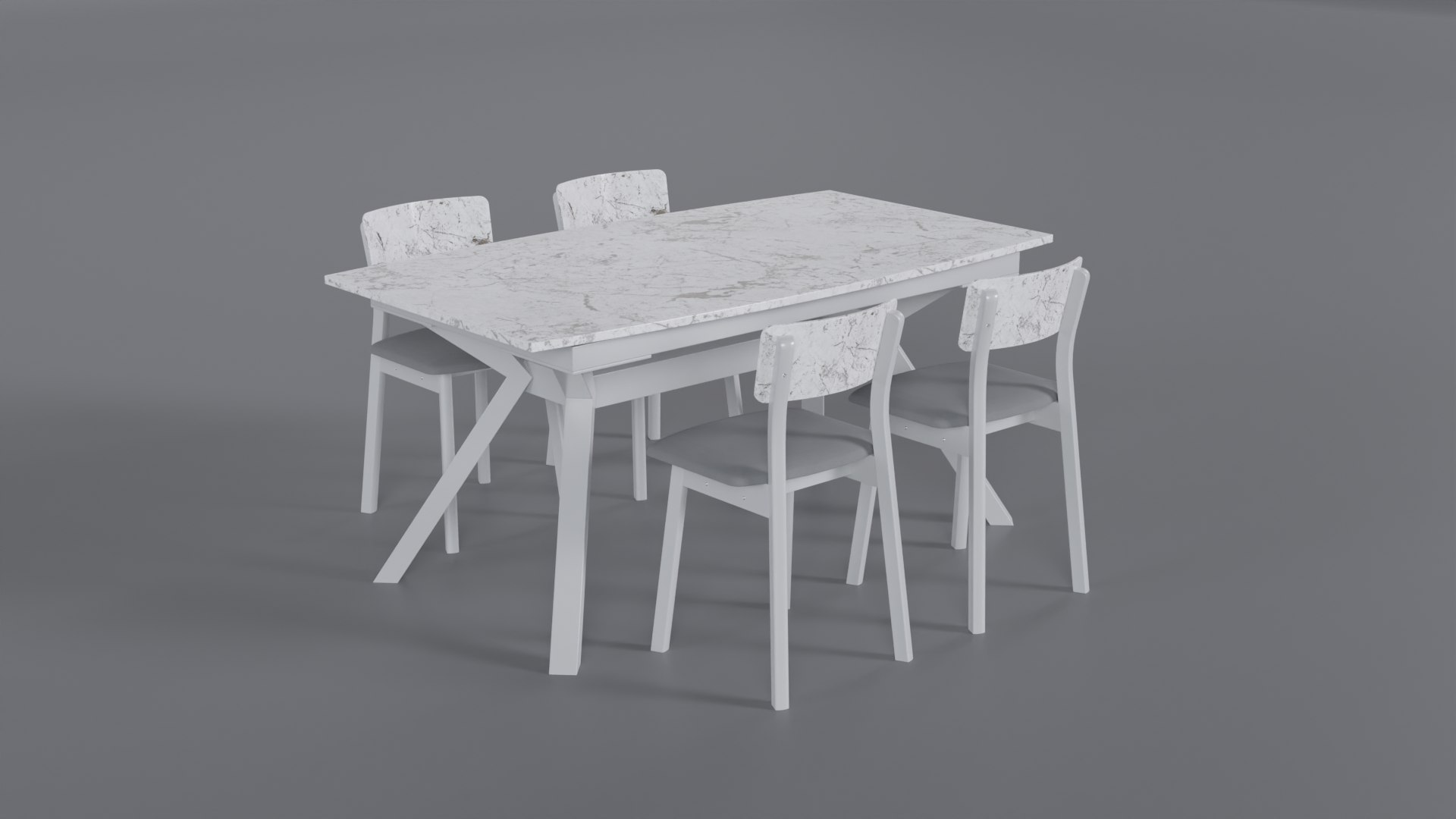Kitchen Table 3D Model - TurboSquid 2089039
