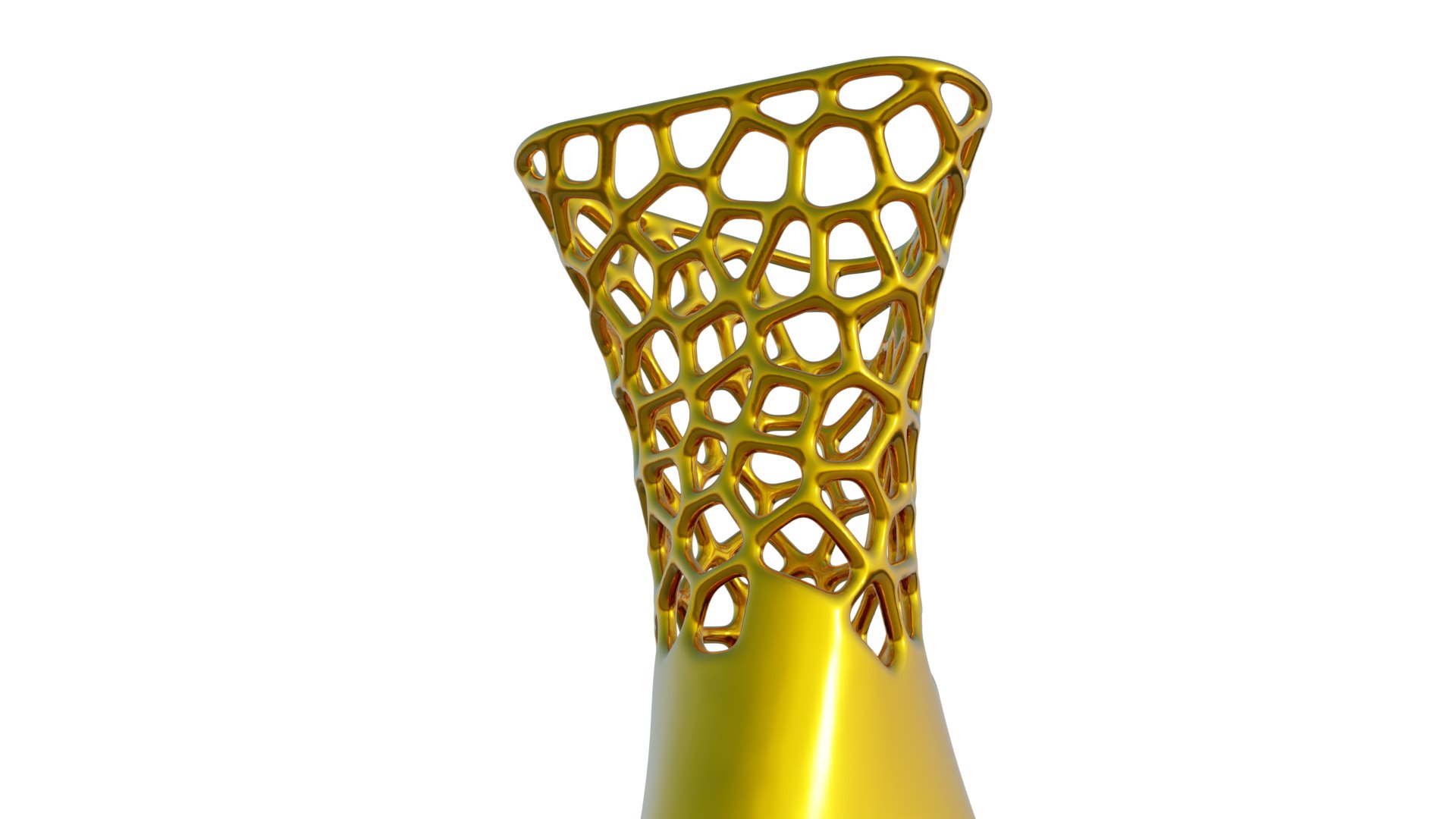Triangular Voronoi Vase 3d Turbosquid 2162983