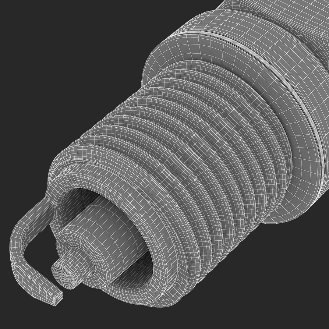 Spark Plug 3d Model