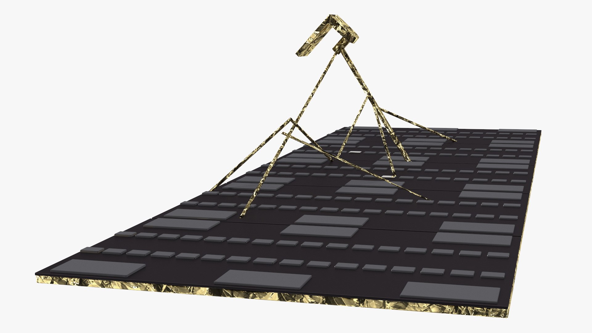 PALSAR Radar For ALOS Satellite 3D - TurboSquid 2290819