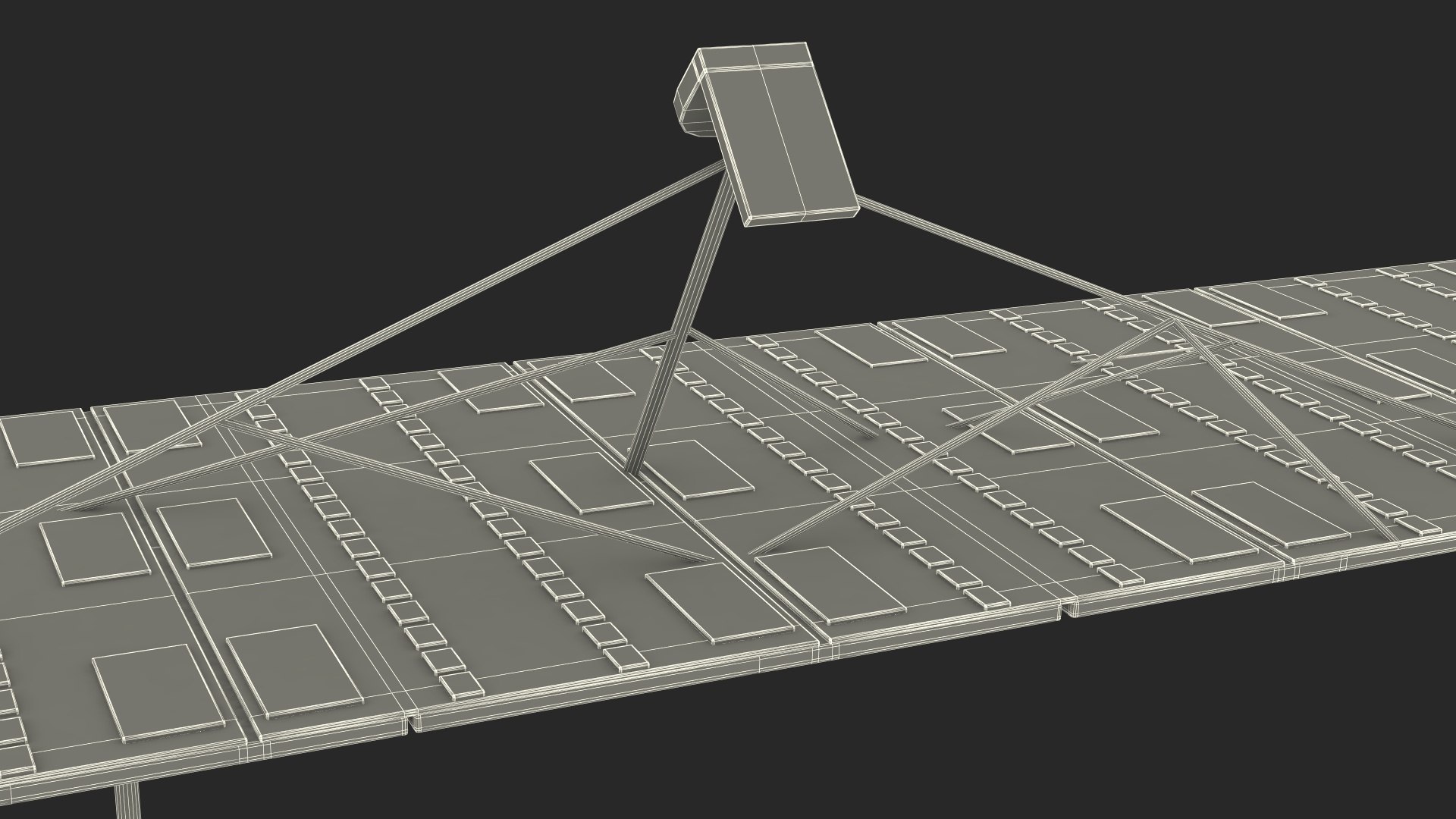 PALSAR Radar For ALOS Satellite 3D - TurboSquid 2290819
