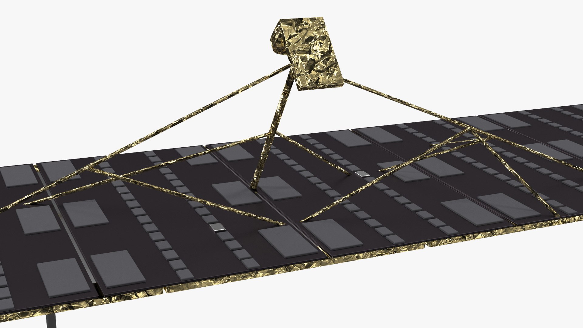 PALSAR Radar For ALOS Satellite 3D - TurboSquid 2290819