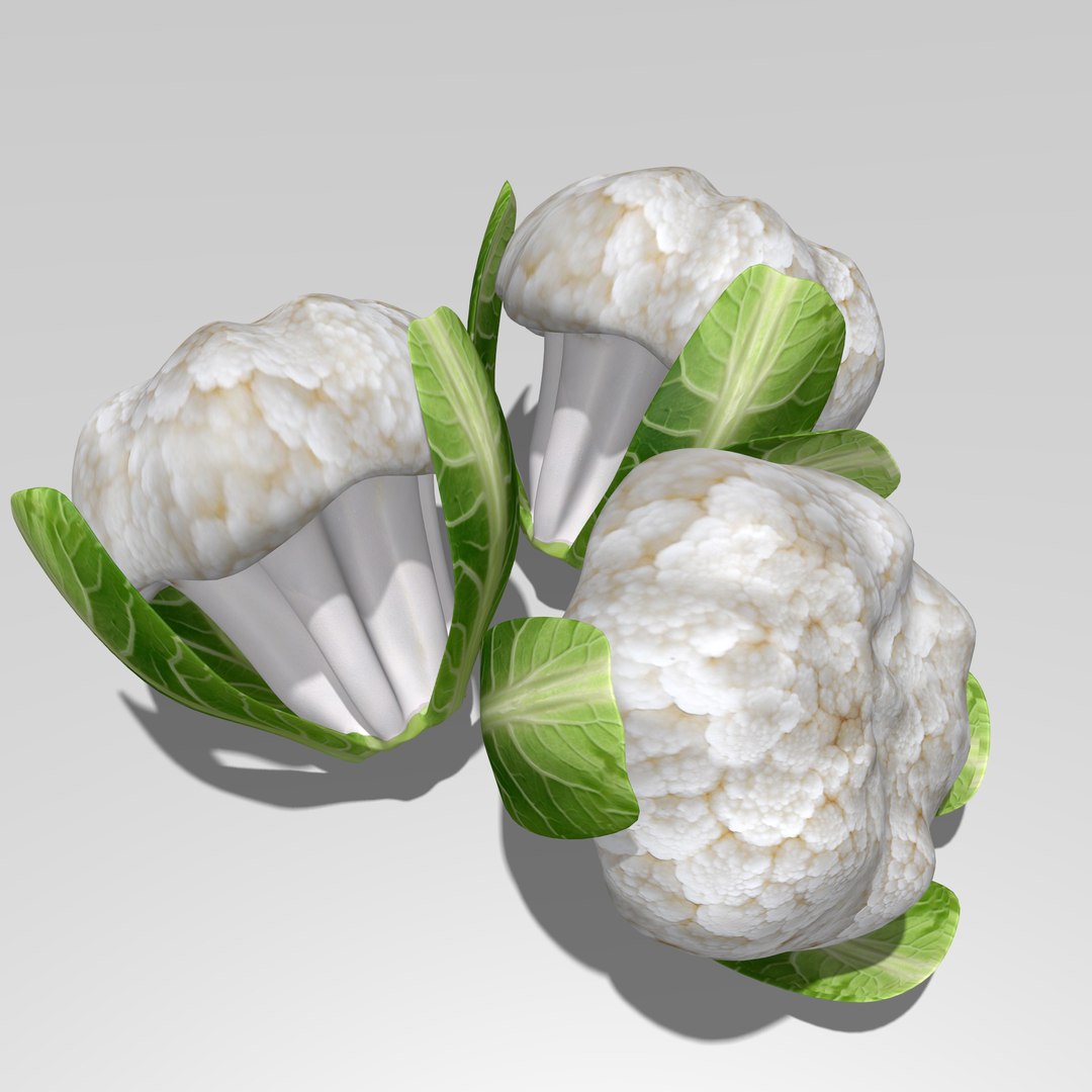 3d Cauliflower Flower