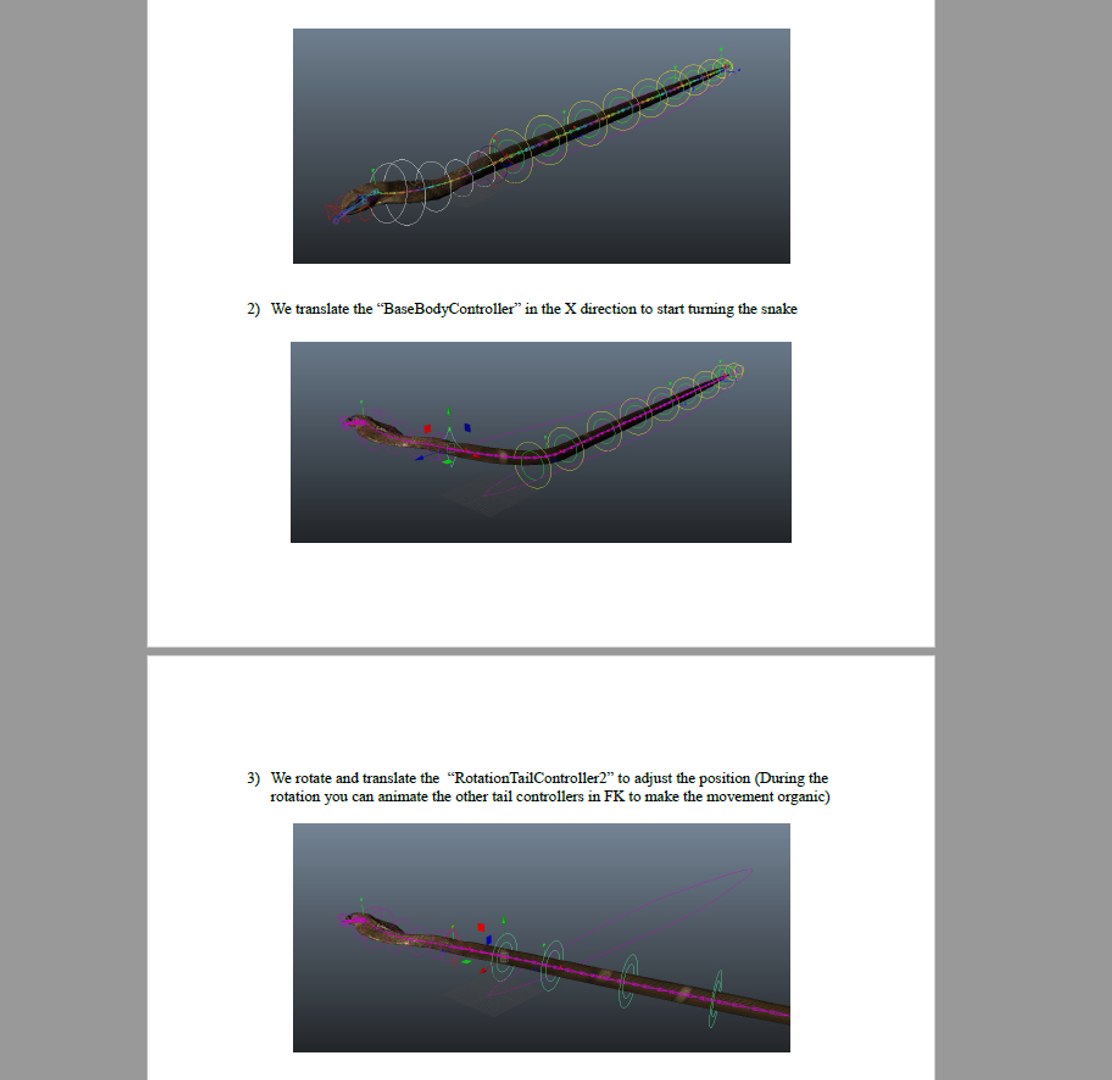 Realistic King Cobra Snake Obj