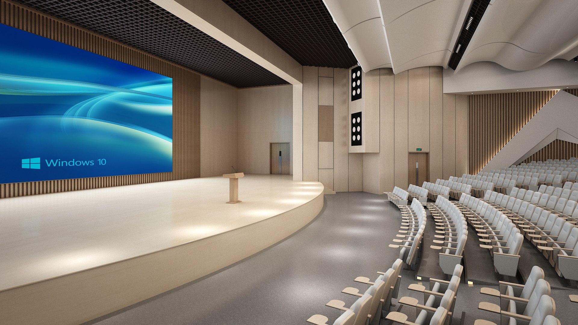 3D Lecture Hall Collection 03 - TurboSquid 2162846