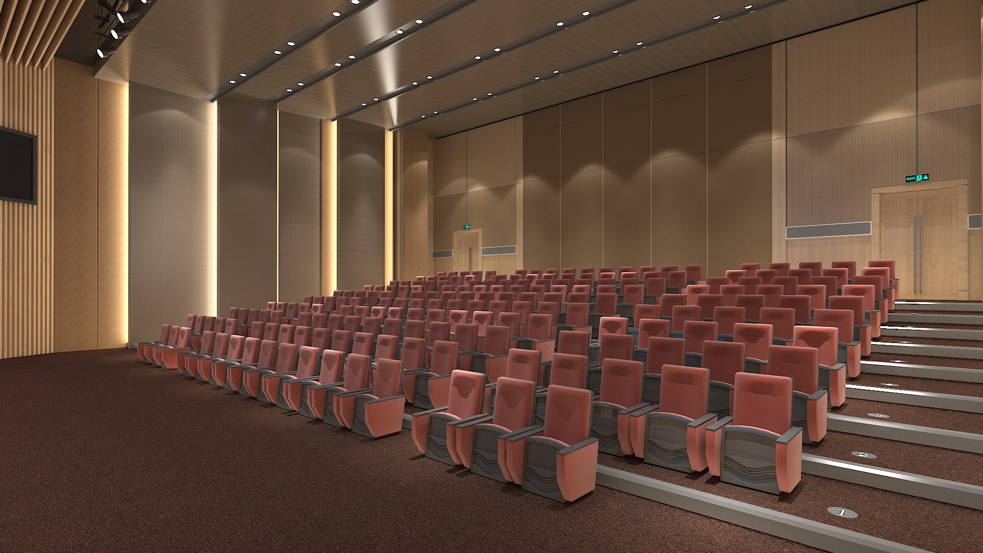 3D Lecture Hall Collection 03 - TurboSquid 2162846