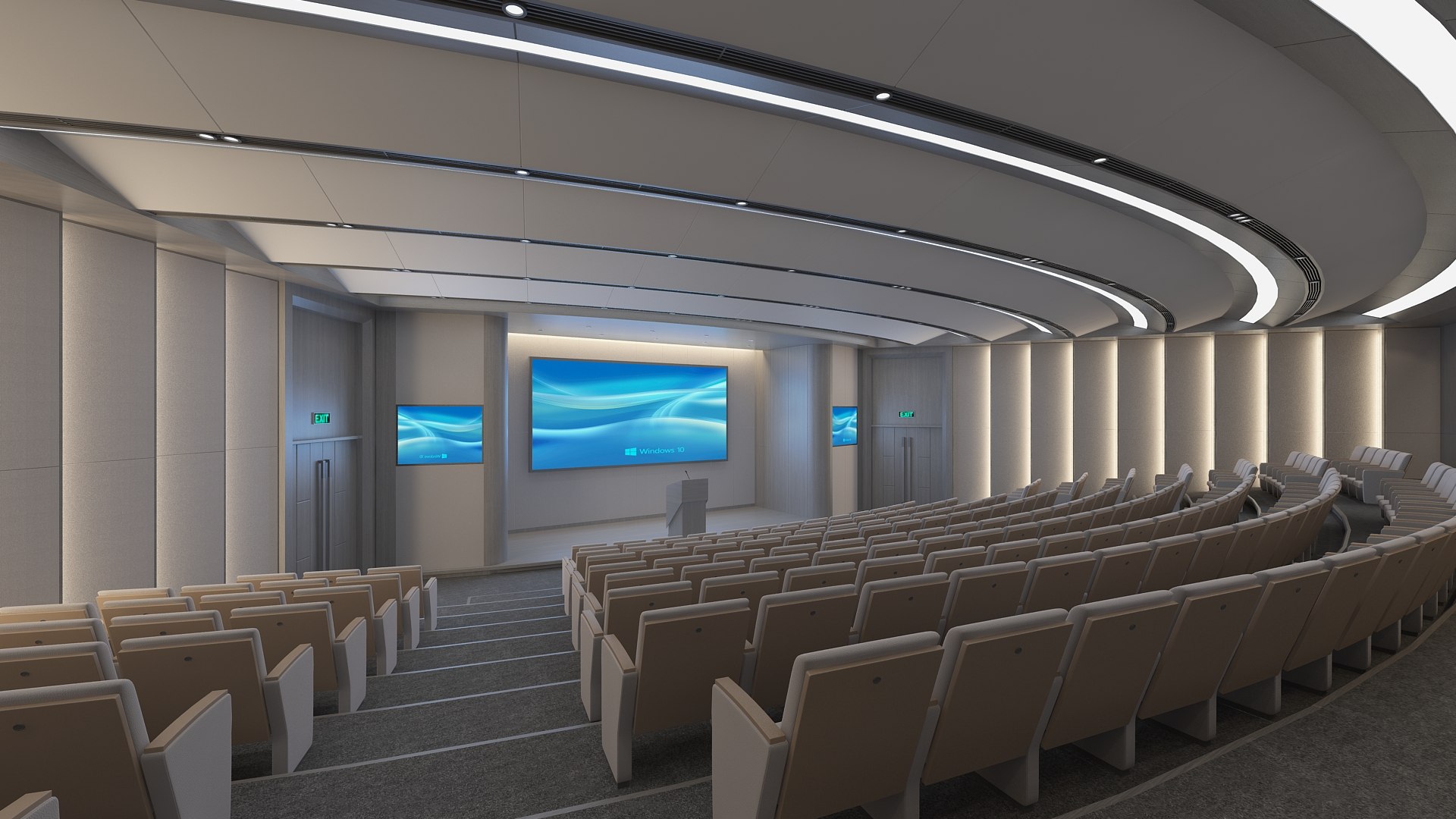 3D Lecture Hall Collection 03 - TurboSquid 2162846