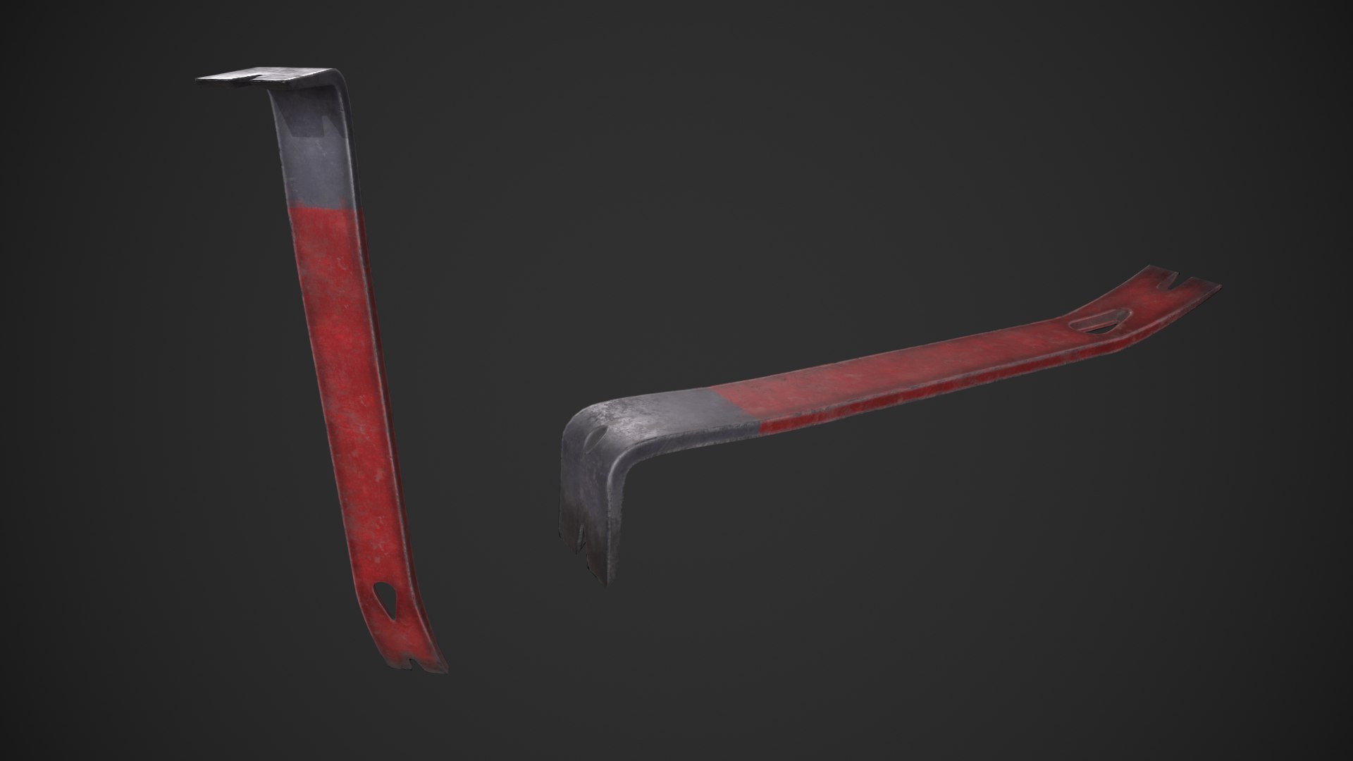 Crowbar 3D model - TurboSquid 1741694