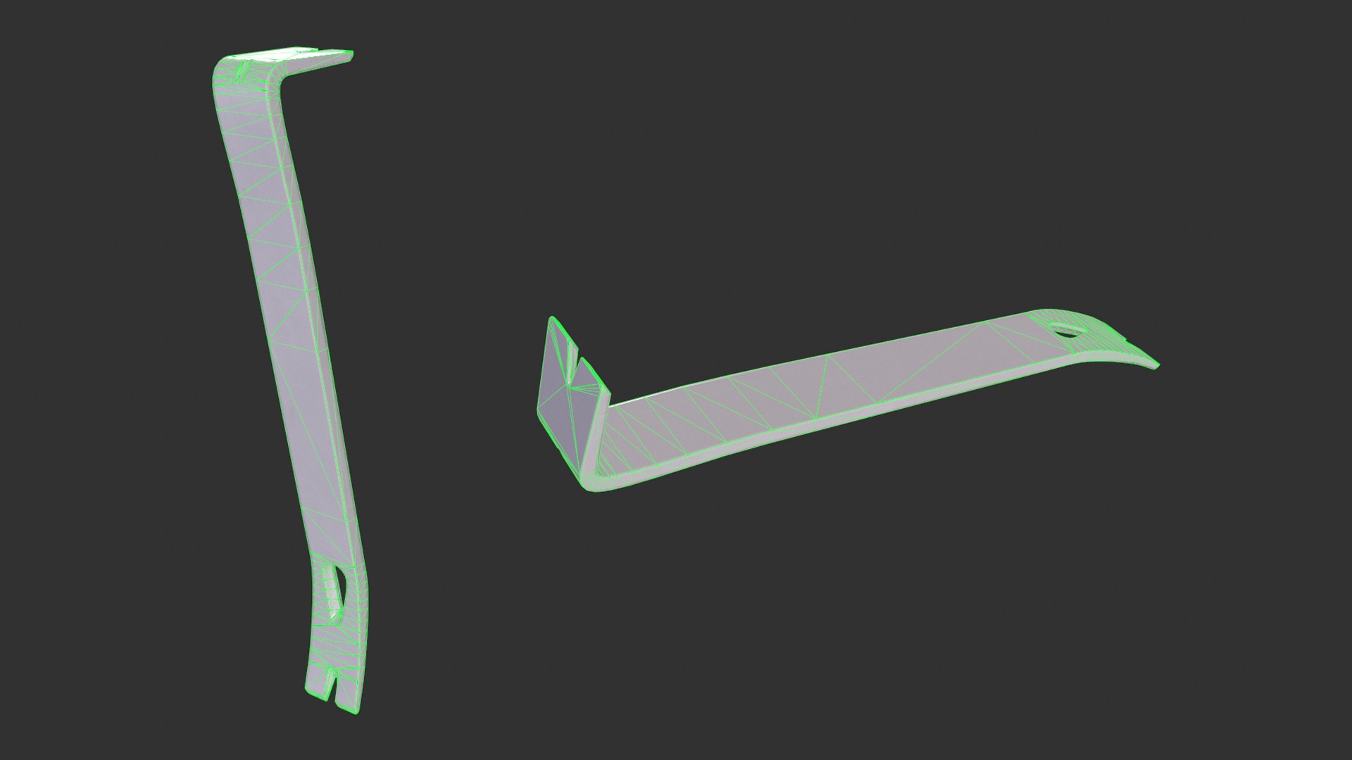 Crowbar 3D model - TurboSquid 1741694