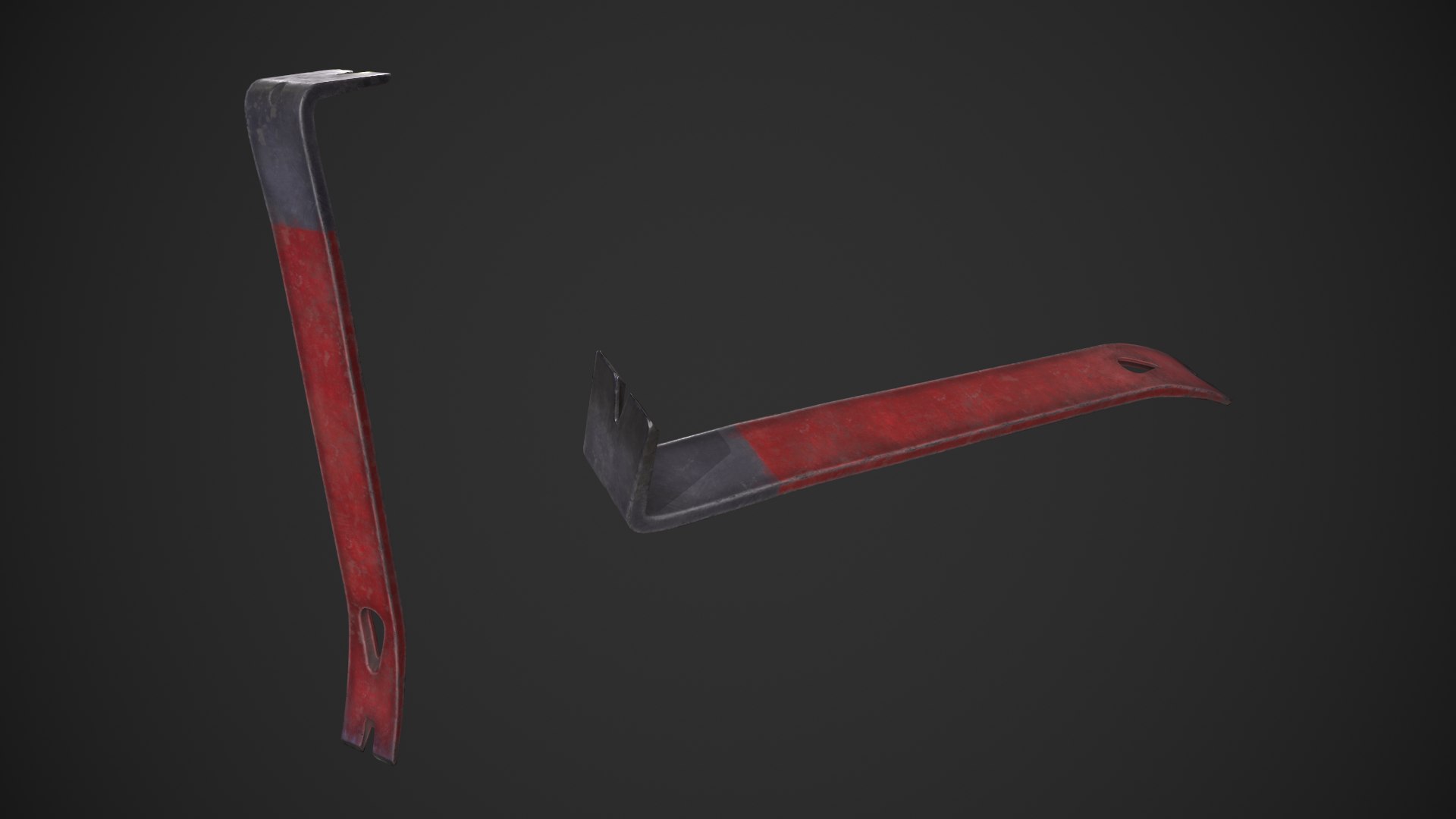 Crowbar 3D model - TurboSquid 1741694
