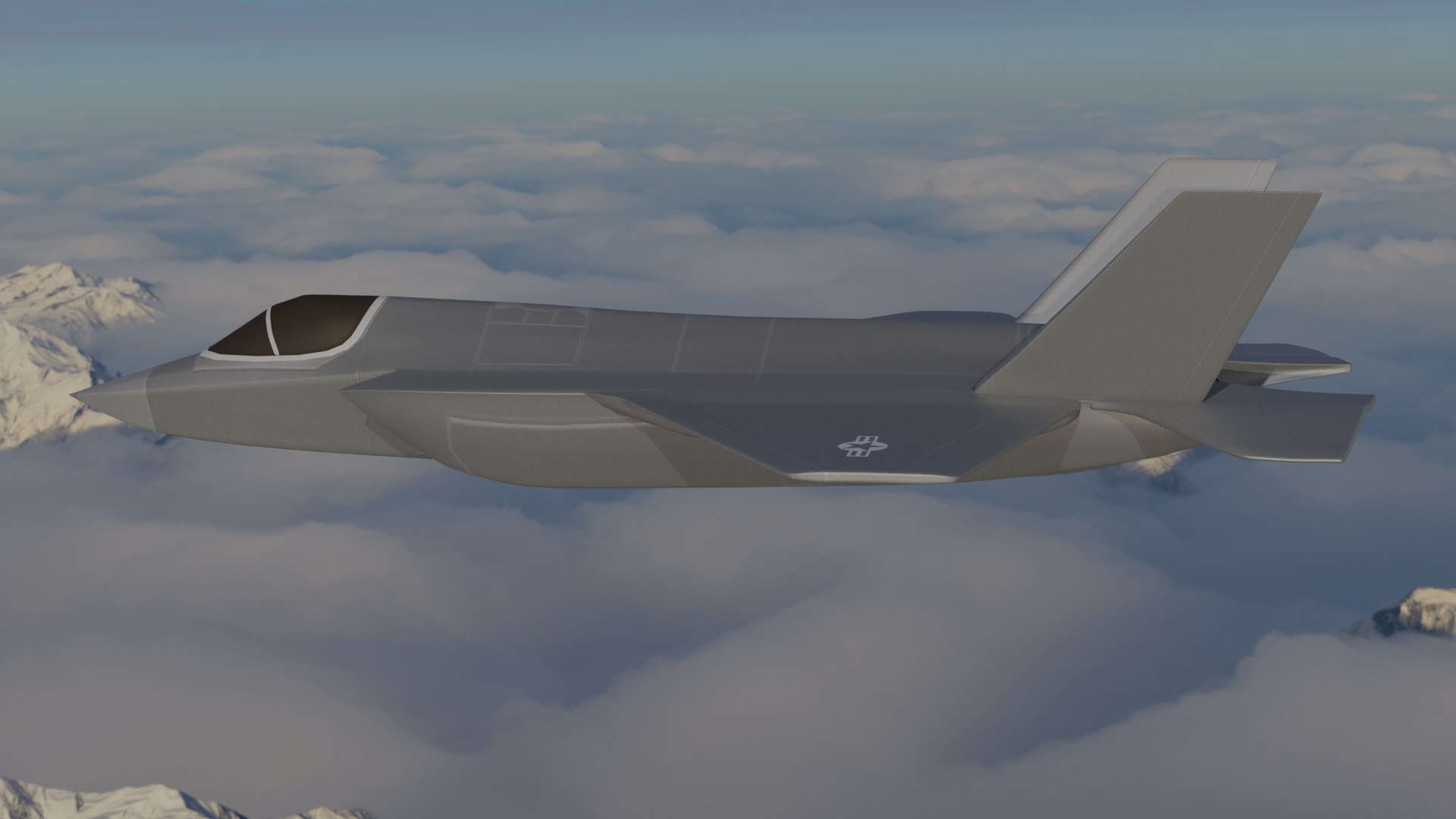 3D F35 5TH GEN FIGHTER LOW POLY Model - TurboSquid 1991950