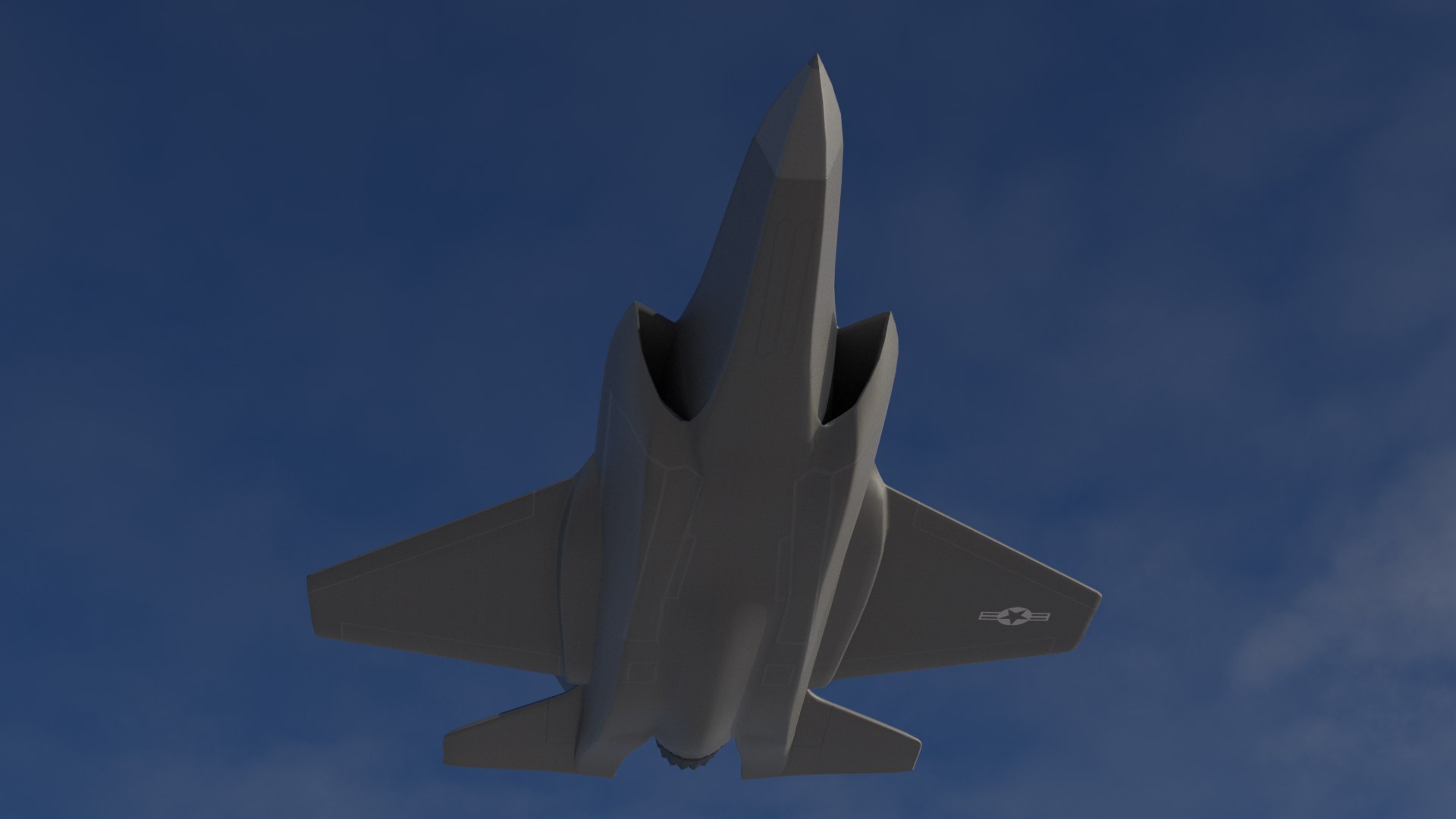 3D F35 5TH GEN FIGHTER LOW POLY Model - TurboSquid 1991950