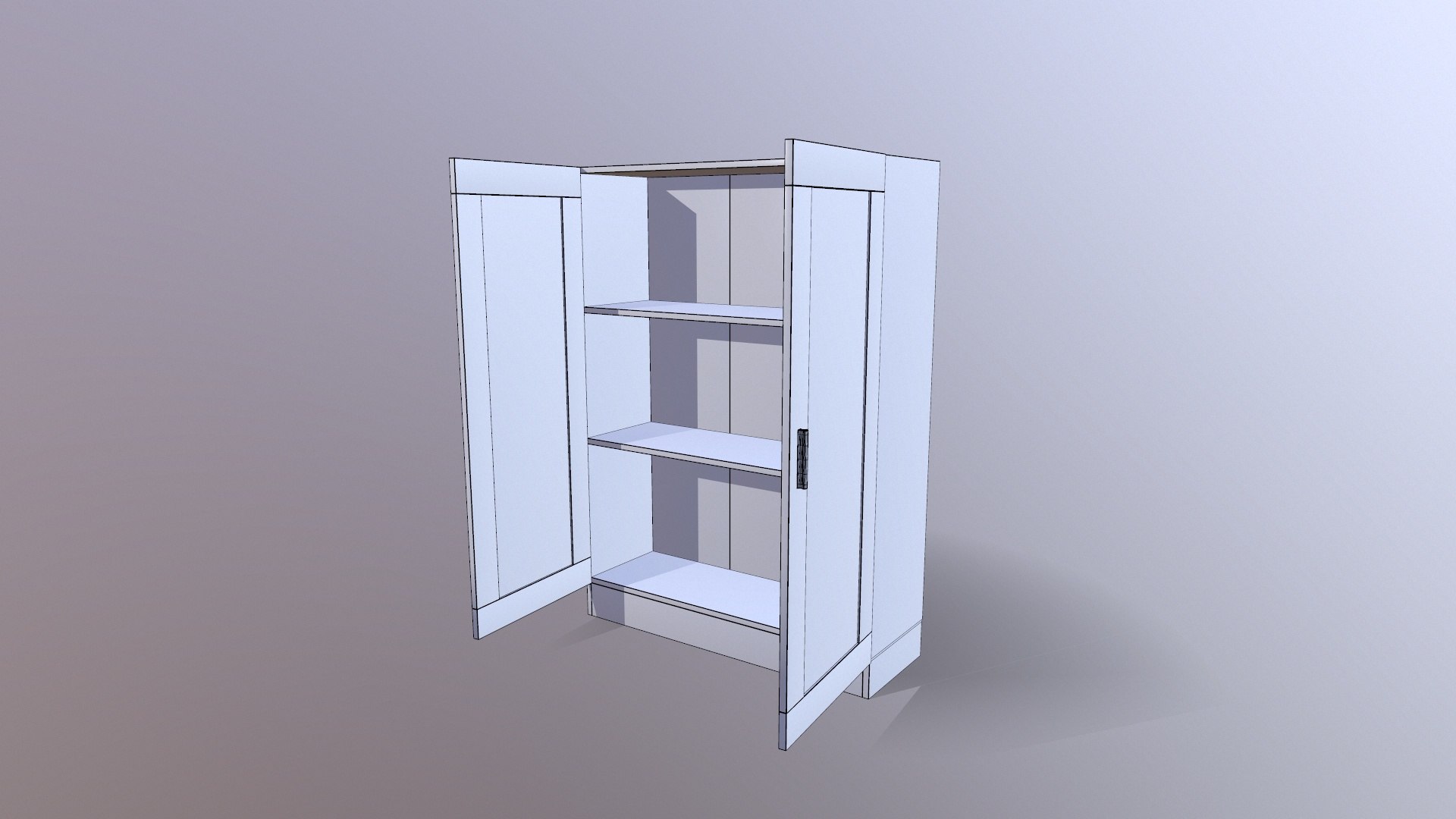 3D Model Almirah - TurboSquid 2238479