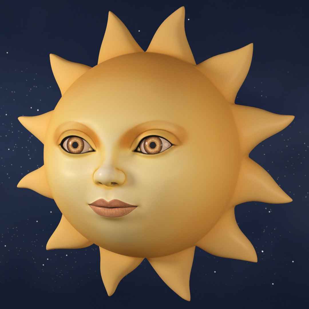 3D Sun In Space - TurboSquid 2159763