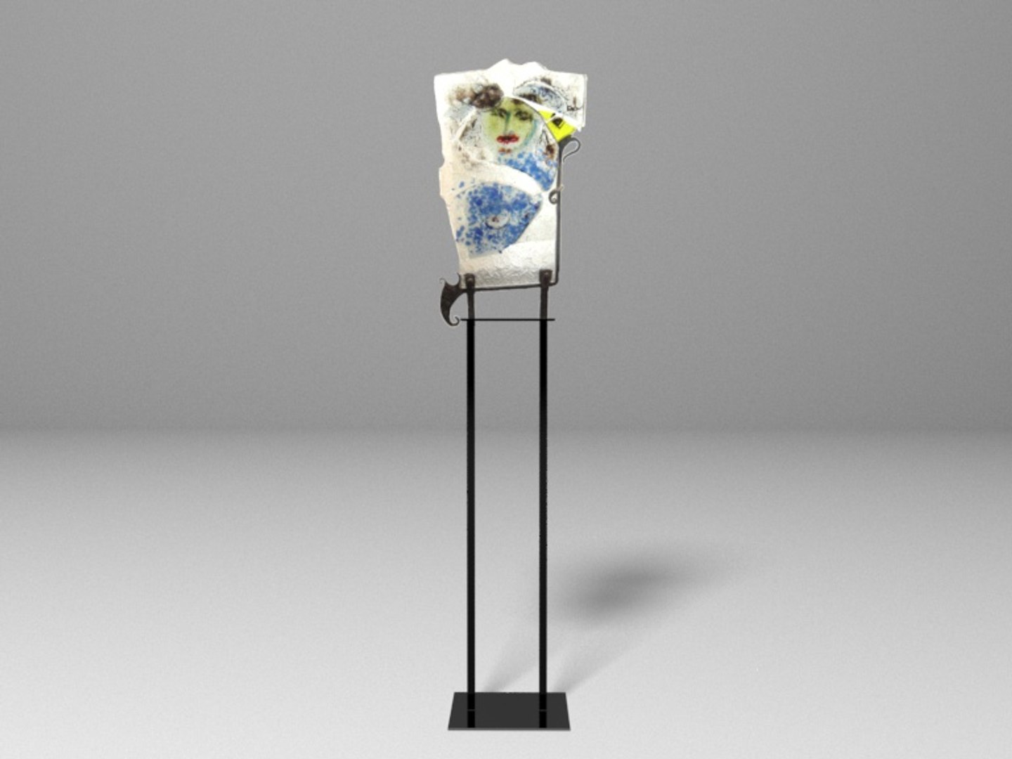 Fusion Glass Sculpture 3D Model - TurboSquid 1312671