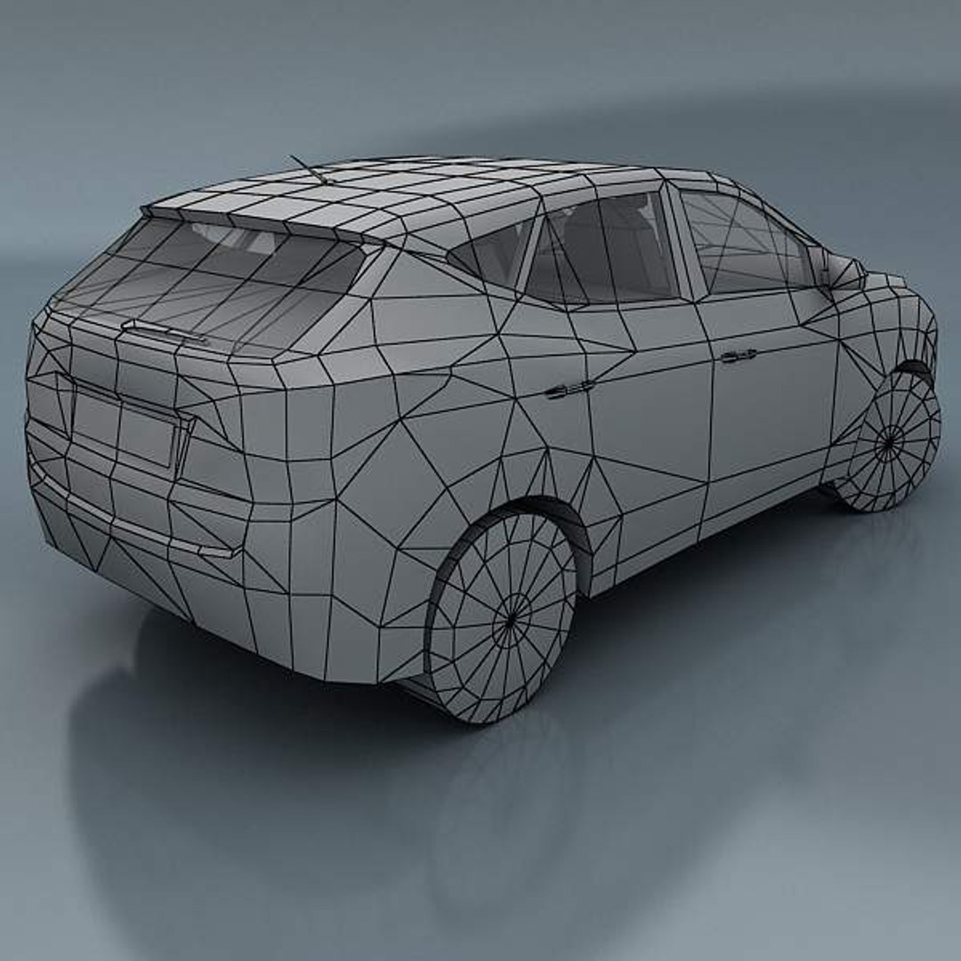 3d model vehicle details