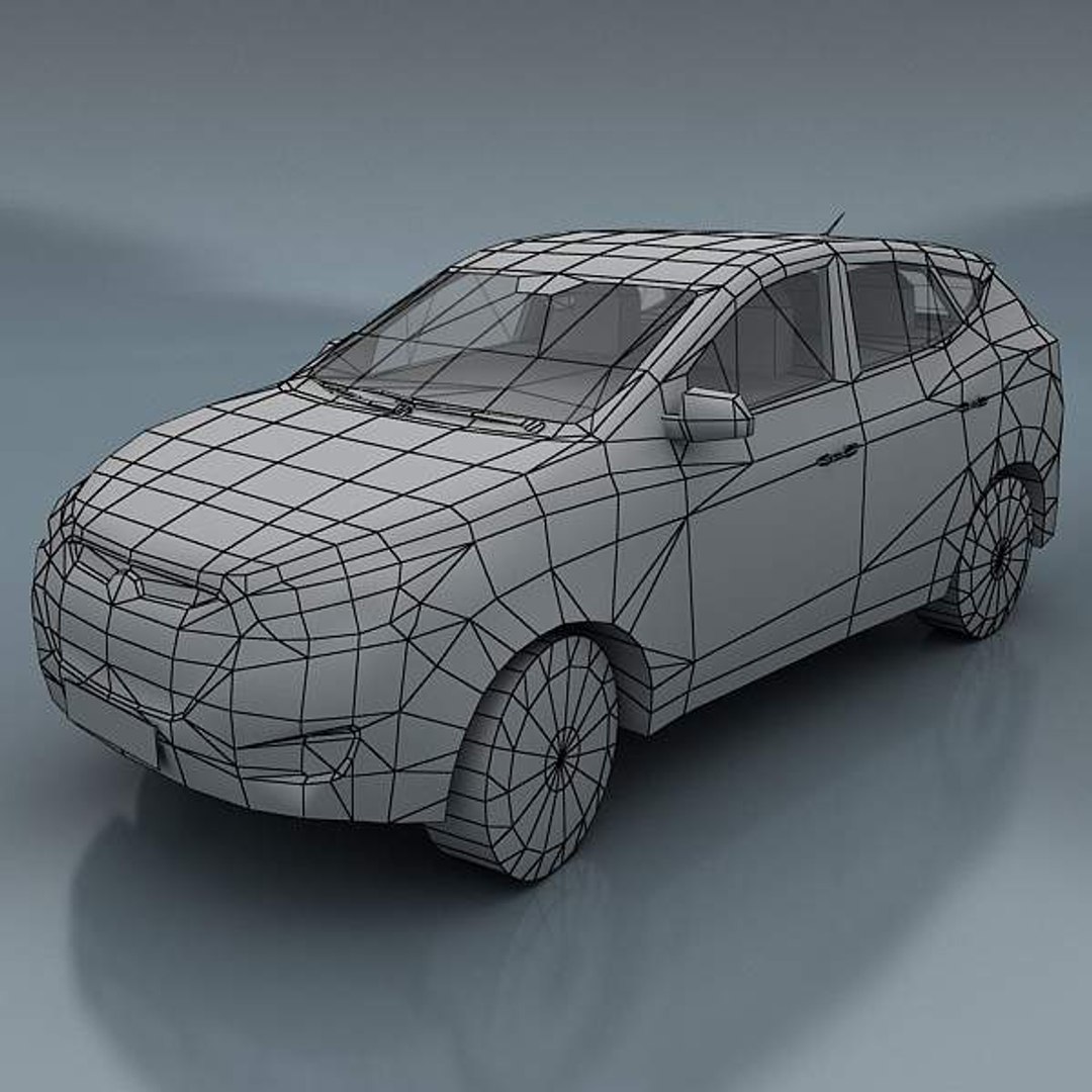 3d model vehicle details