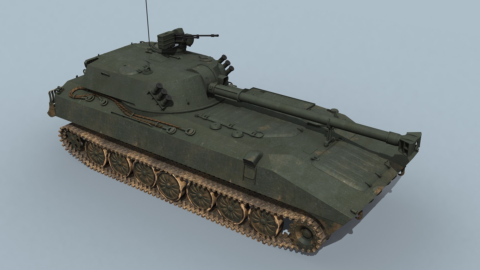 3D 2S34 Hosta Model - TurboSquid 2172144