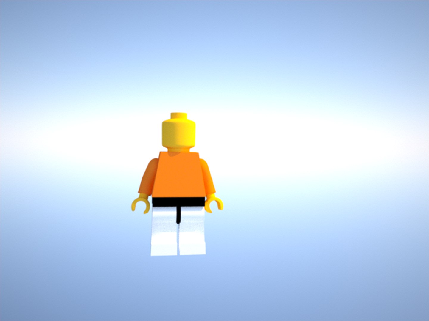 Free Lego Man 3d Model