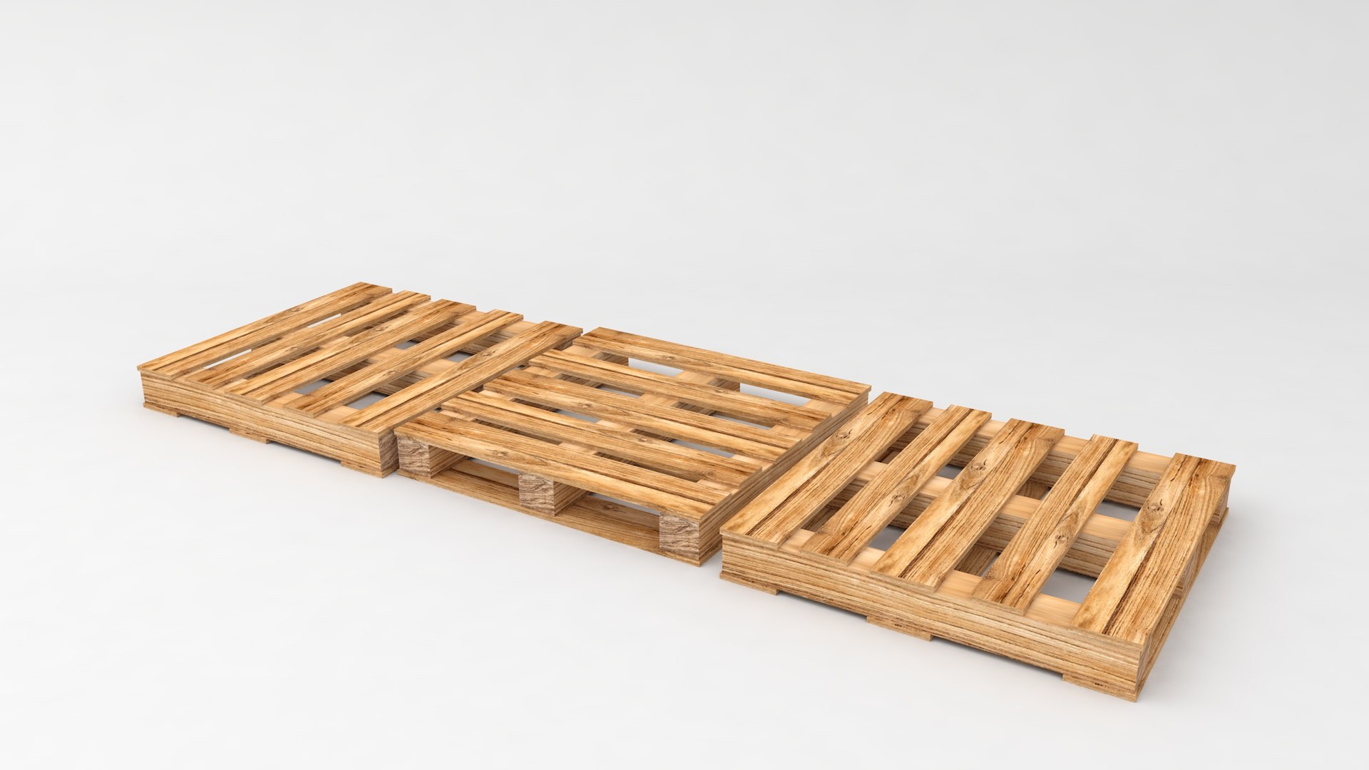 3D Pallet Model - TurboSquid 2169331
