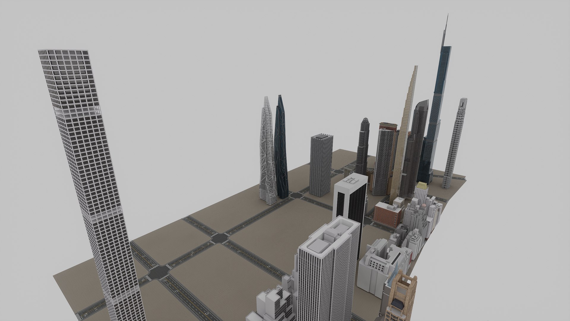 3D Manhattan New York Model - TurboSquid 2236895