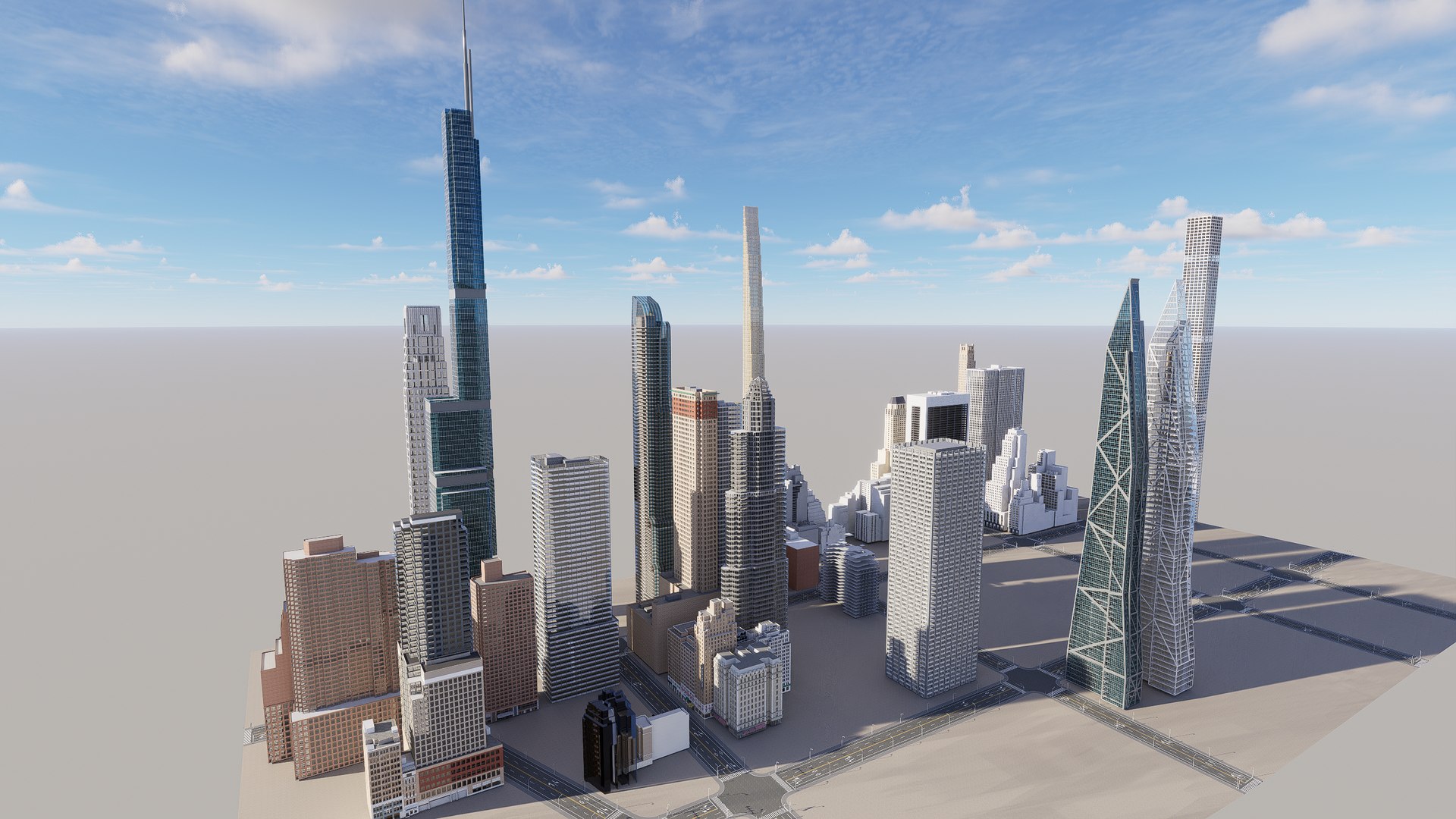 3D Manhattan New York Model - TurboSquid 2236895